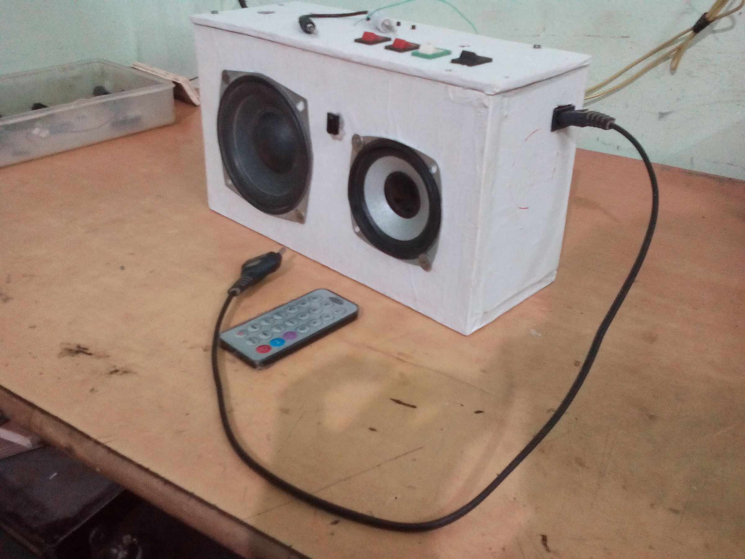 Boom Box Music Player : 10 Steps (with Pictures) - Instructables