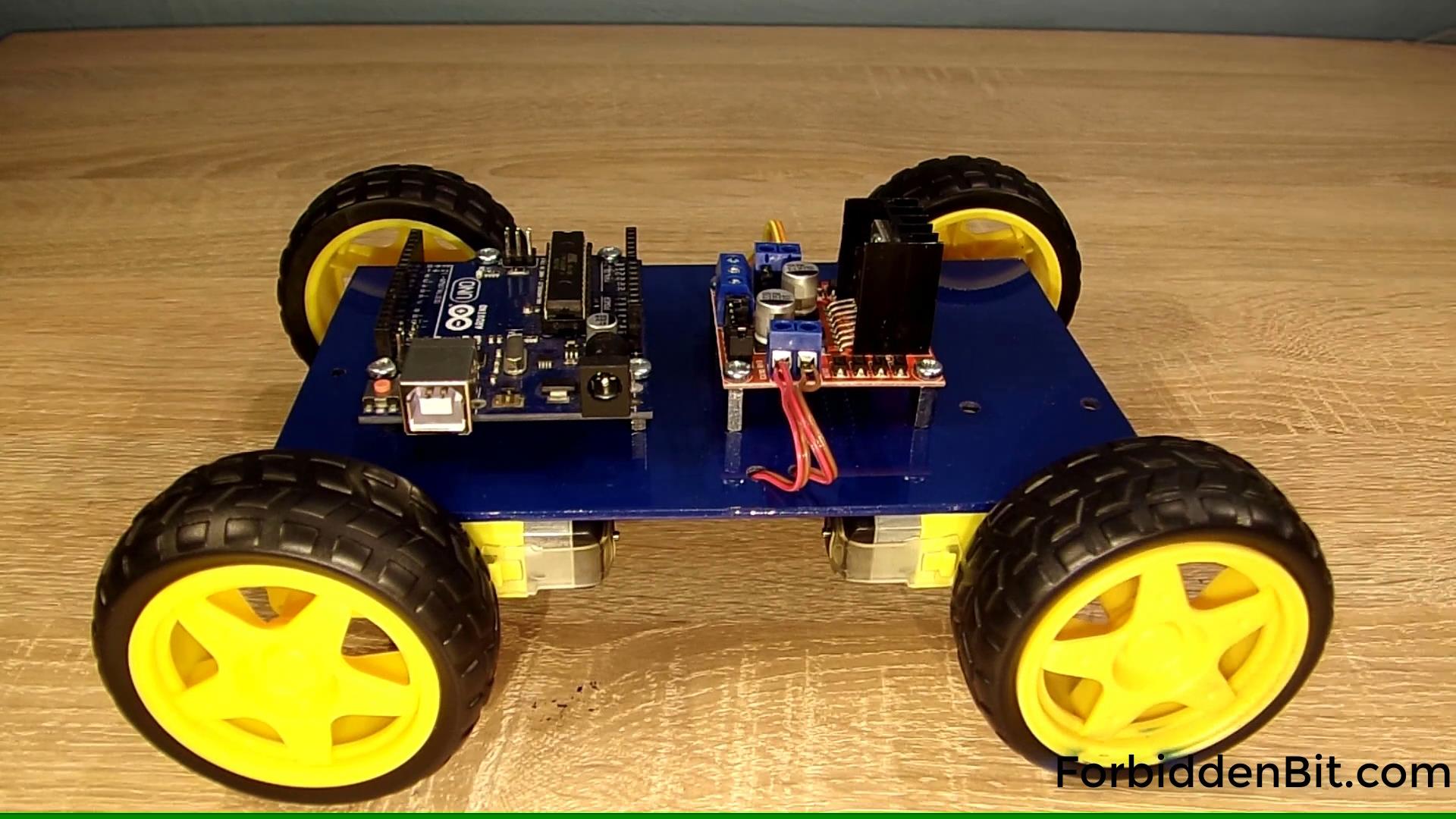 Simple CAR Arduino IR Controlled : 5 Steps - Instructables