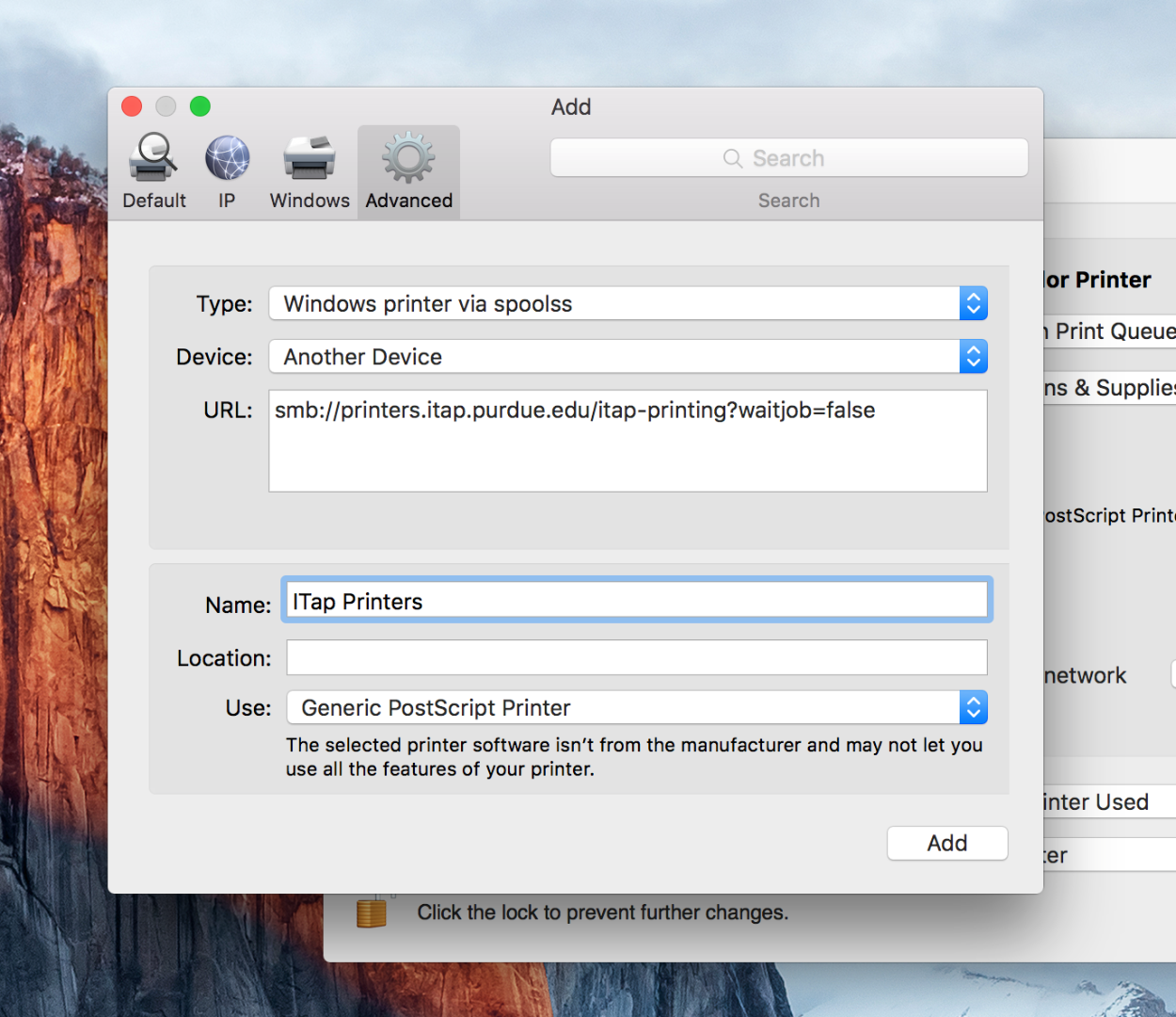 Purdue ITap Printer for Mac : 10 Steps - Instructables