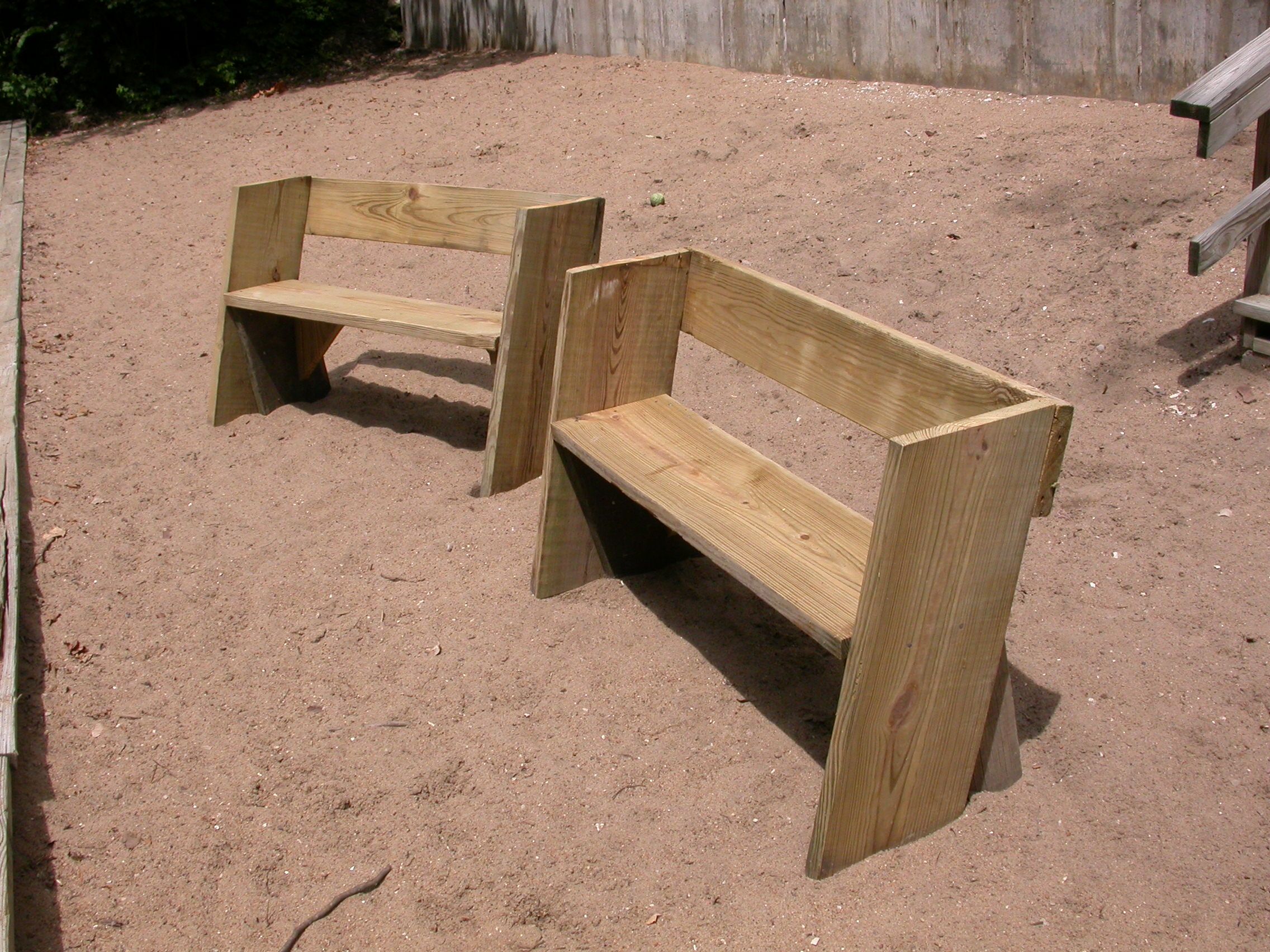 Easy Beach or Garden Bench Out of Scrap Wood - Instructables
