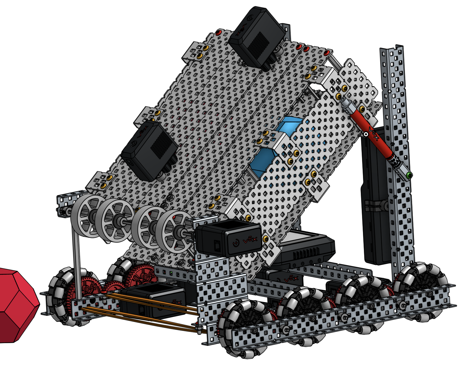 “3D CAD-Designed VEX V5 Robot for Competitive Robotics : 4 Steps - Instructables