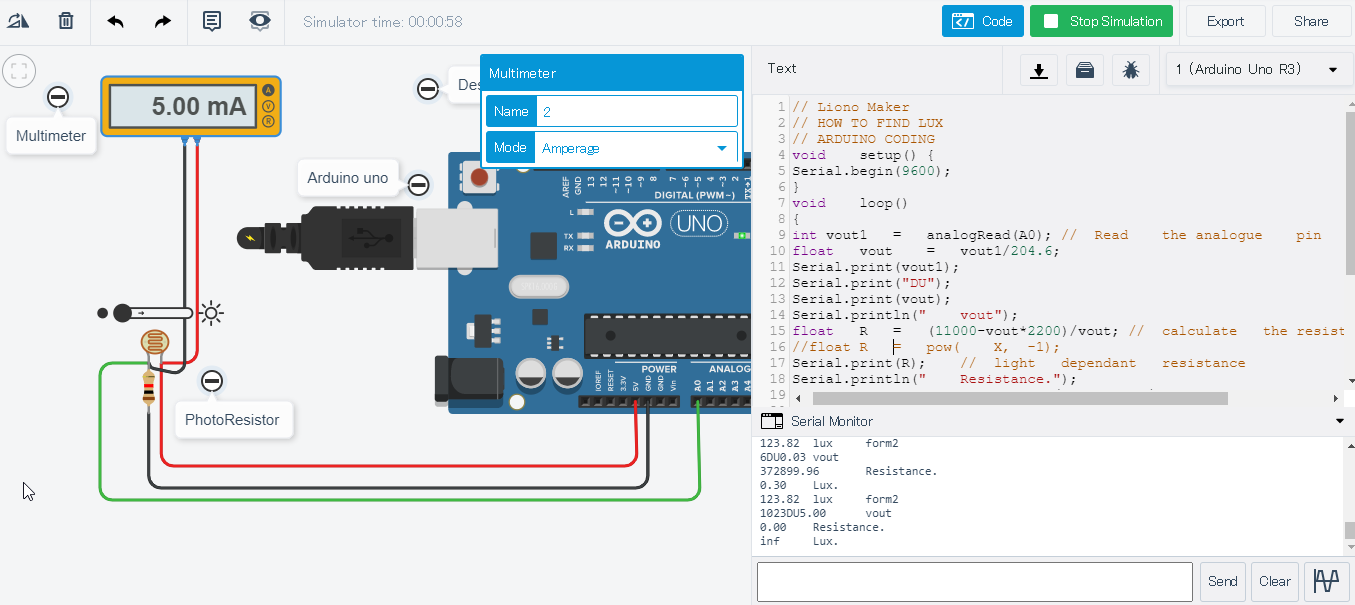 Top 3 Arduino Based Electronics Meters in Tinkercad | Simulation in ...