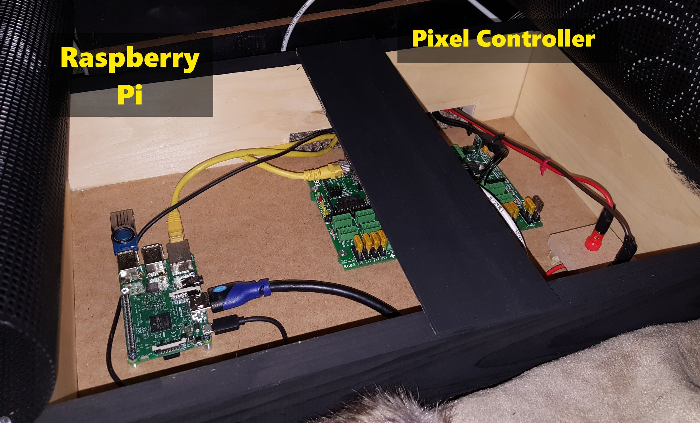 LED Christmas Tree With Video Projector (Rasp Pi) : 7 Steps (with ...