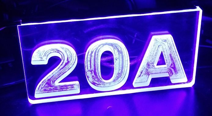 Backlit Smart House Numbers : 15 Steps (with Pictures) - Instructables