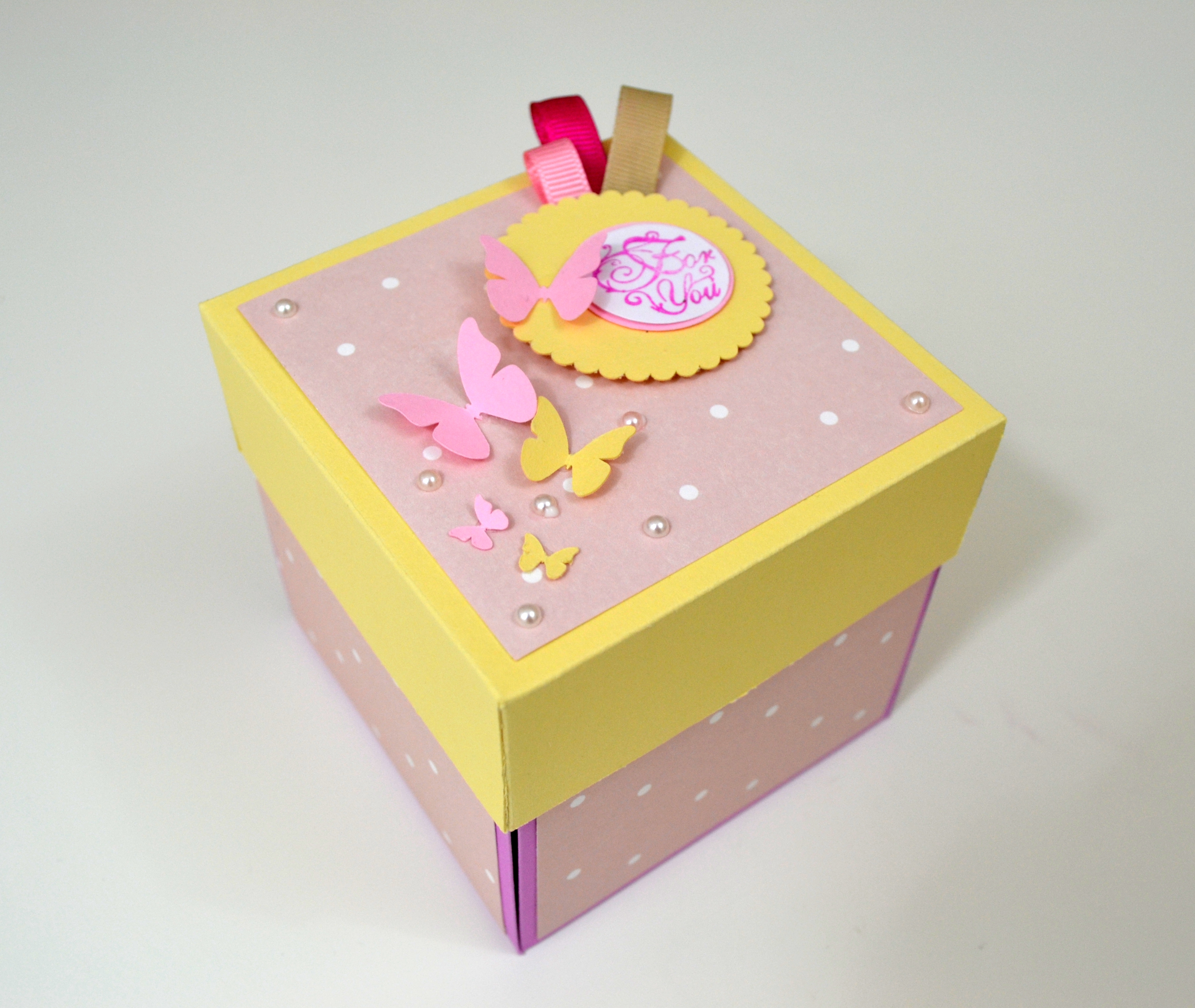 How to Make an Exploding Box Using Cricut Explore Air 2 - DIY Kit ...