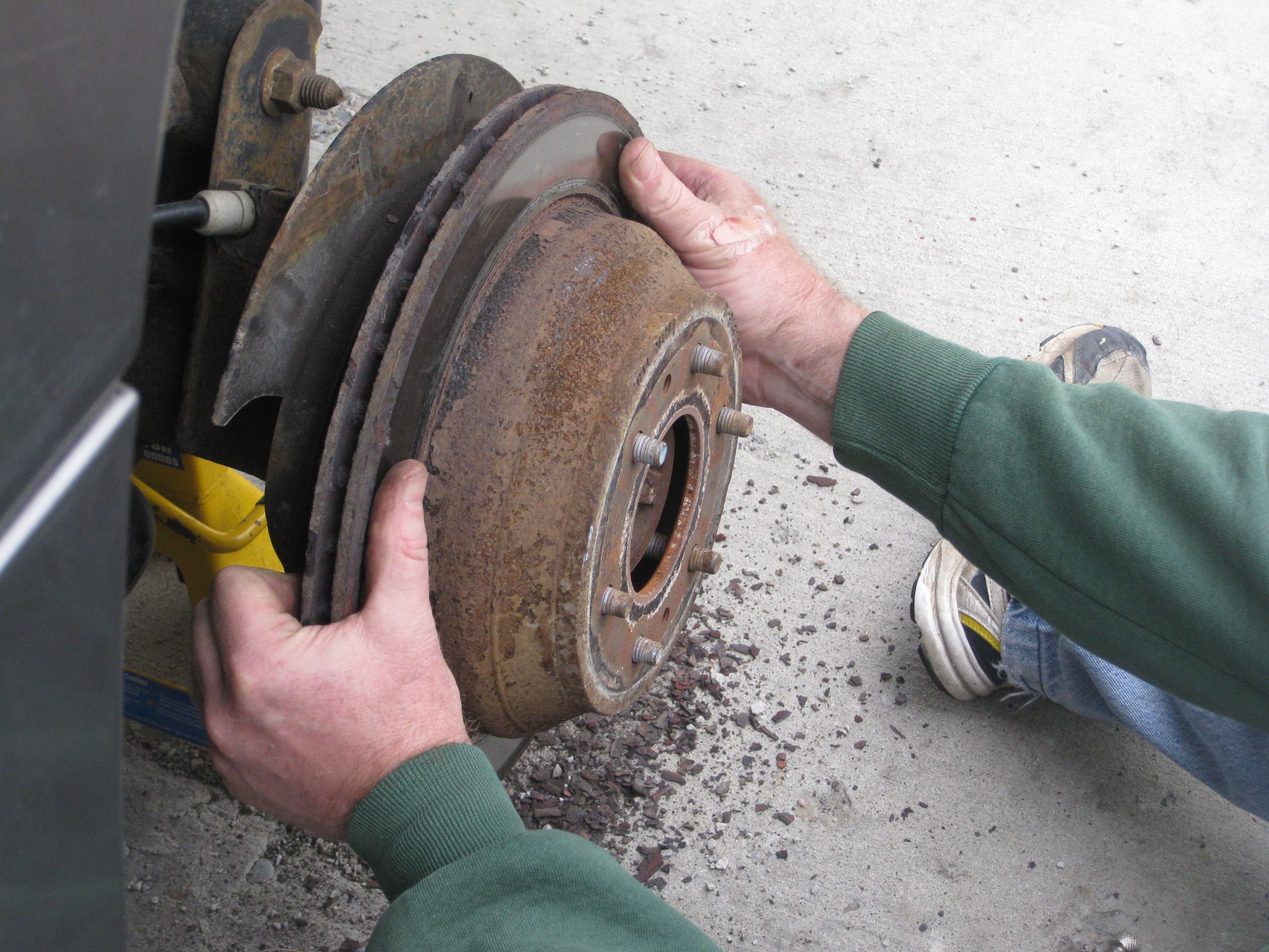 How to Replace the Brakes (Rotors/Pads) on a GMC Envoy With/For Your ...