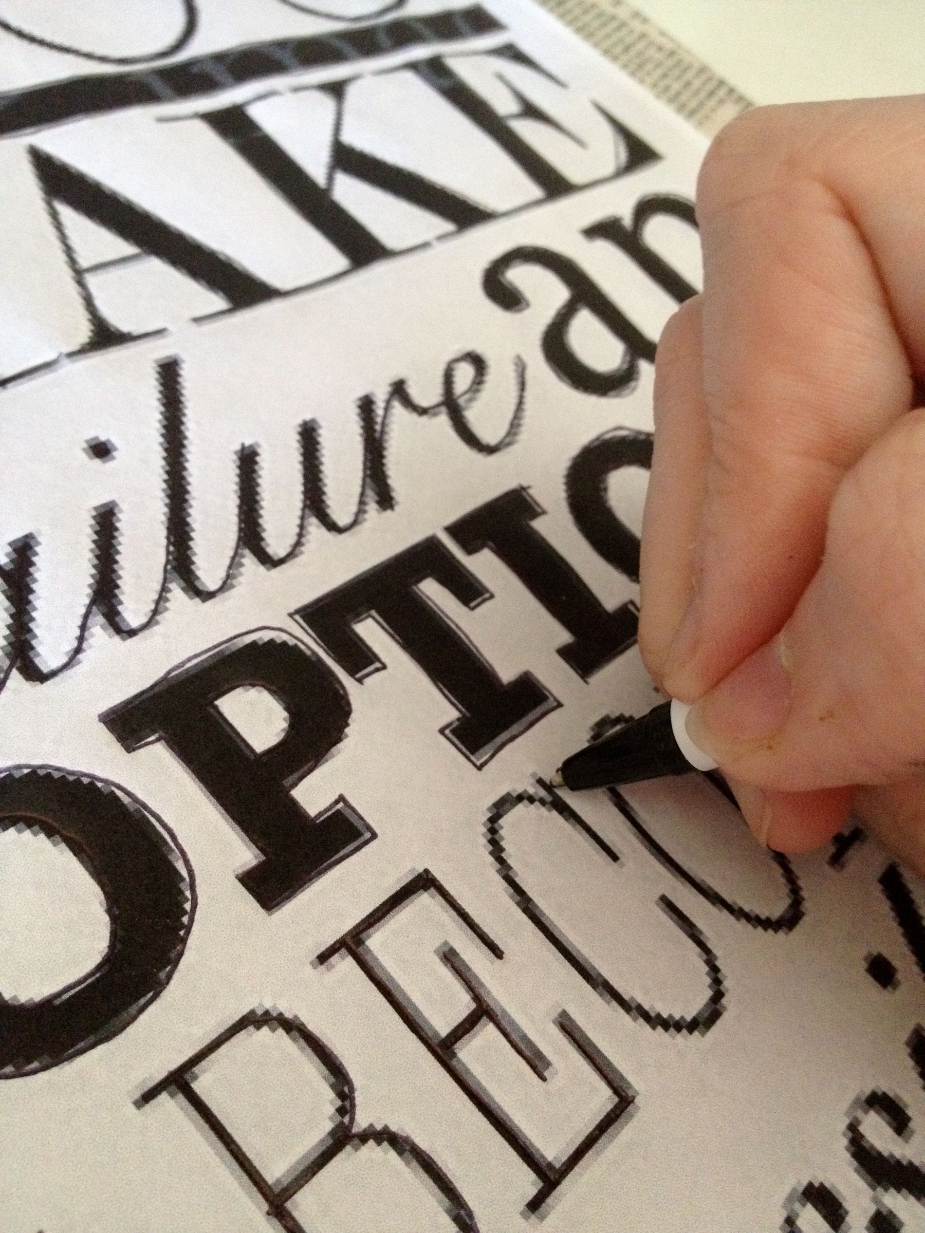 Painted Typography : 5 Steps (with Pictures) - Instructables