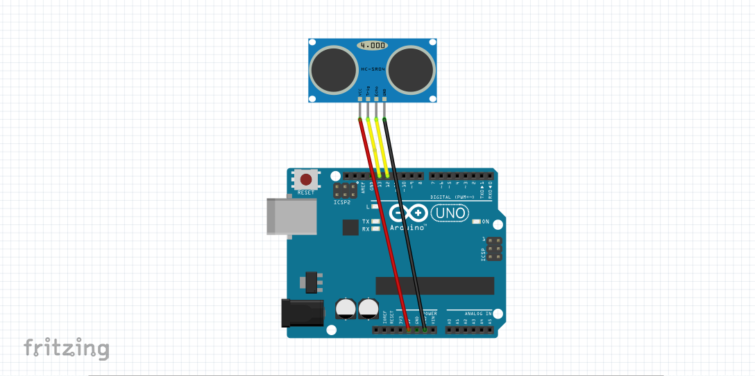 Tutorial: How to Build Range Detector Using Arduino Uno and Ultrasonic ...