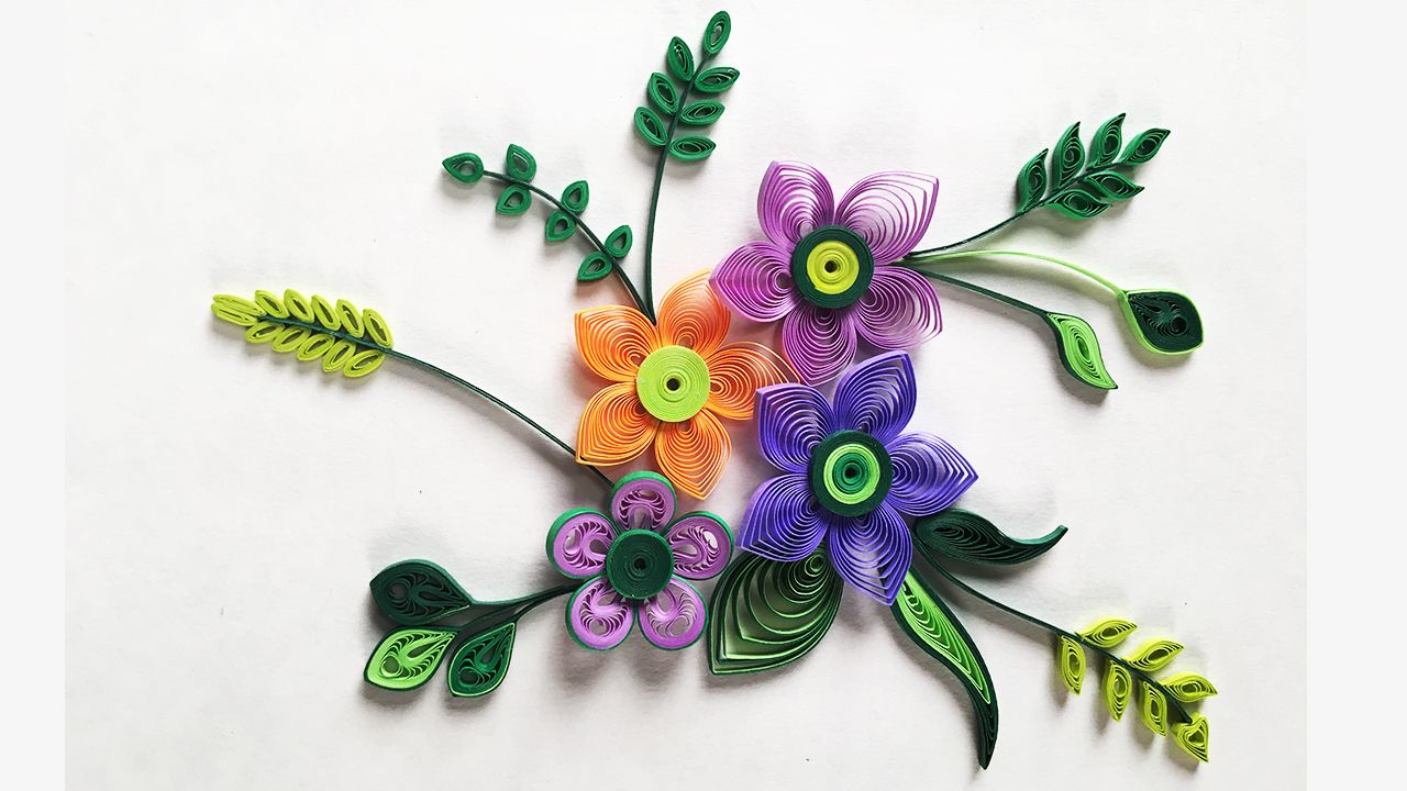 Small and Delicate Quilled Flowers - Instructables
