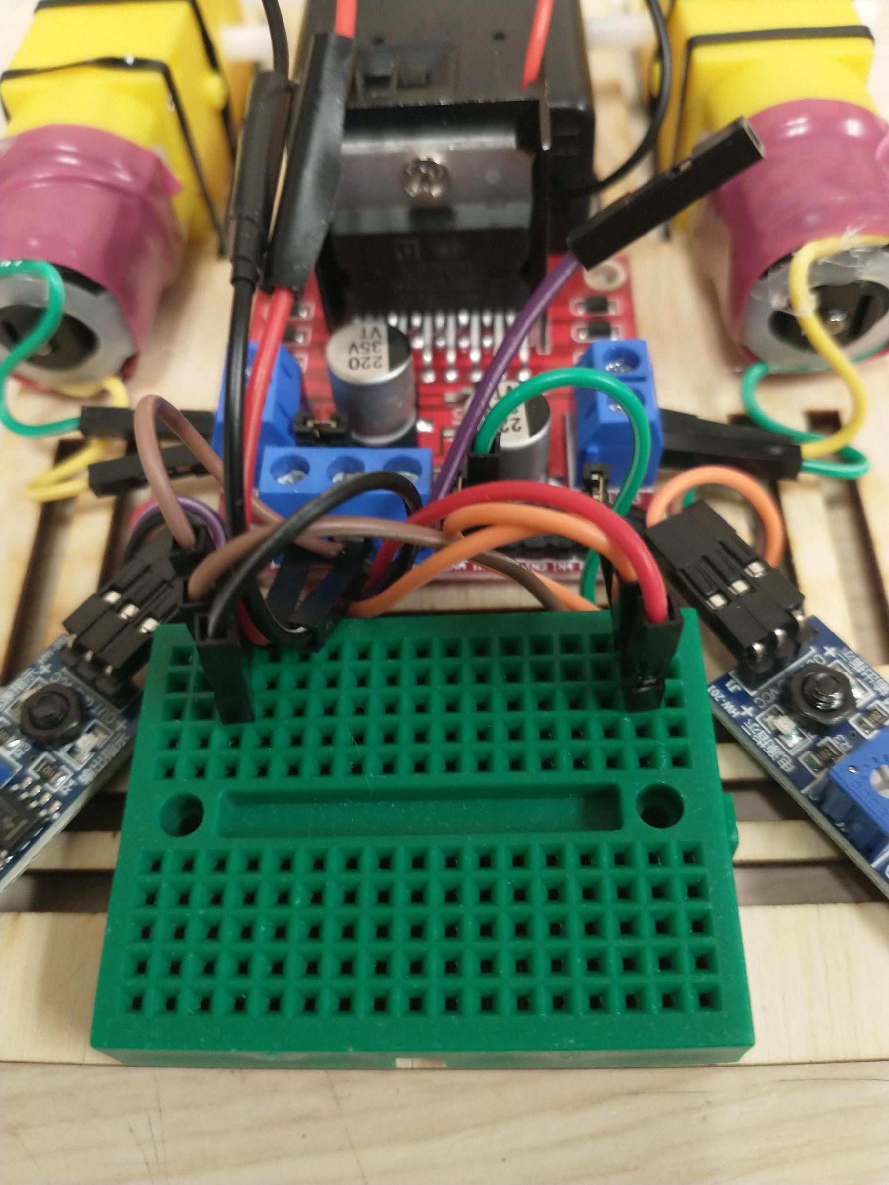 Autonomous Robot Racer: Analog Mode (no Microcontroller Needed) : 8 ...