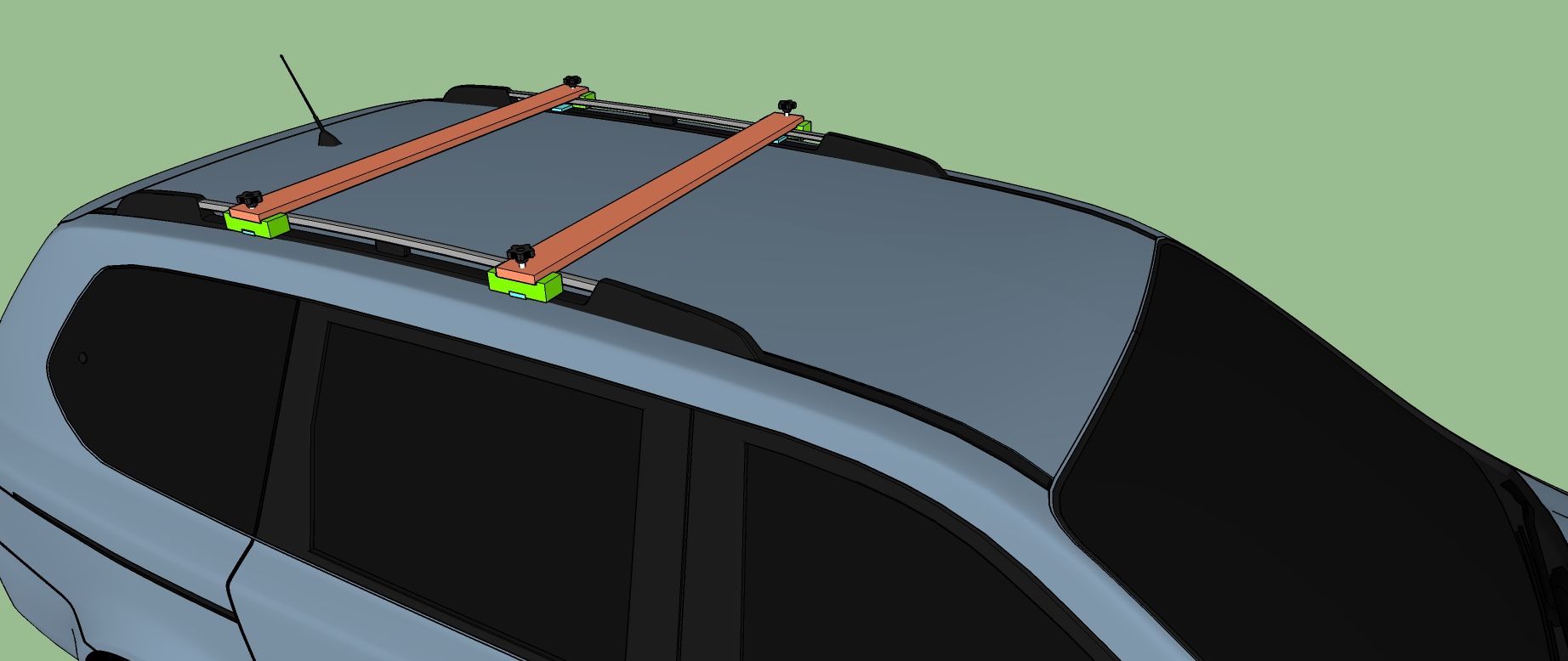 Car Roof Rack Cross Bars : 4 Steps - Instructables
