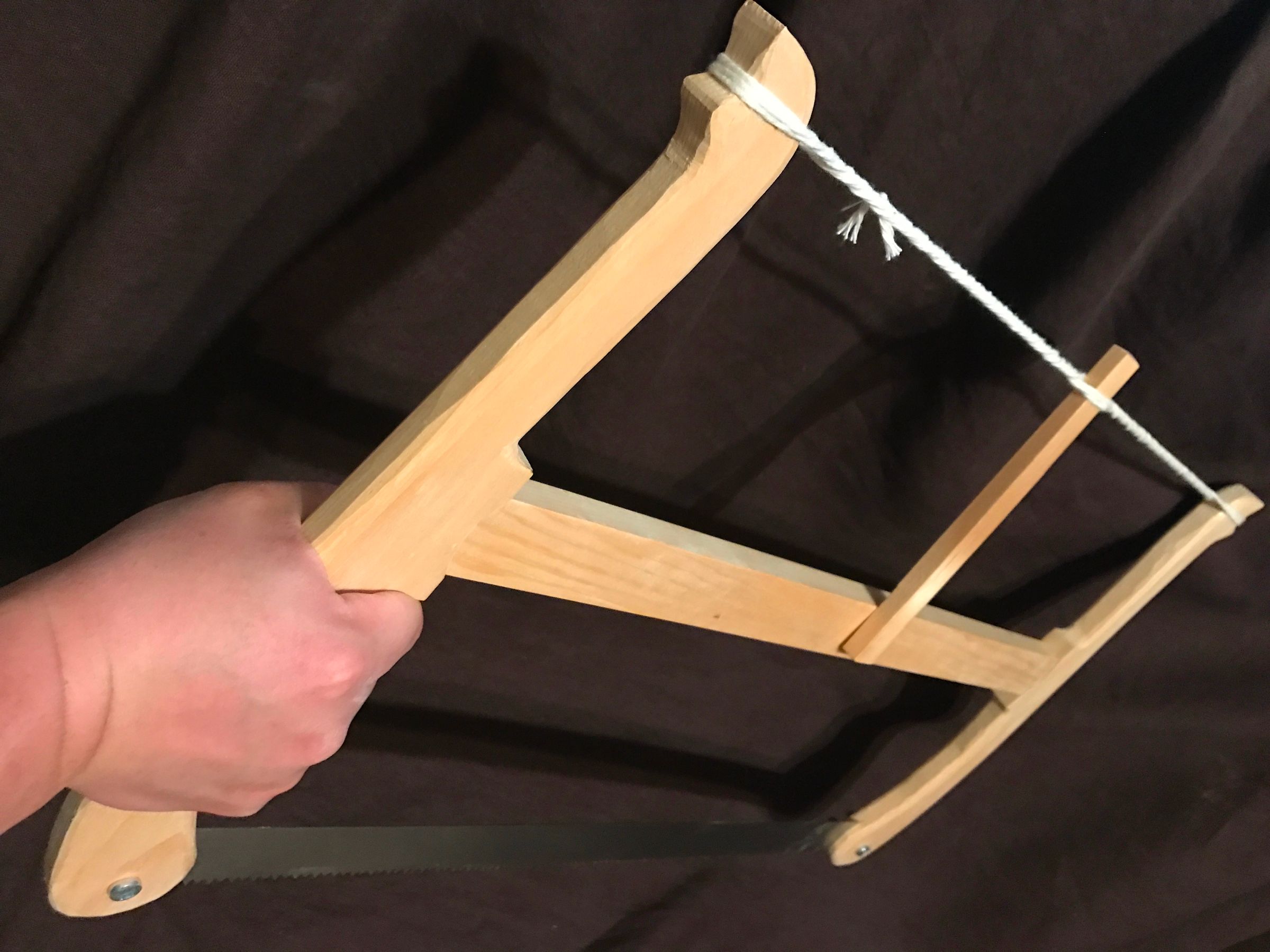 Hacking Together a Bow Saw : 11 Steps (with Pictures) - Instructables