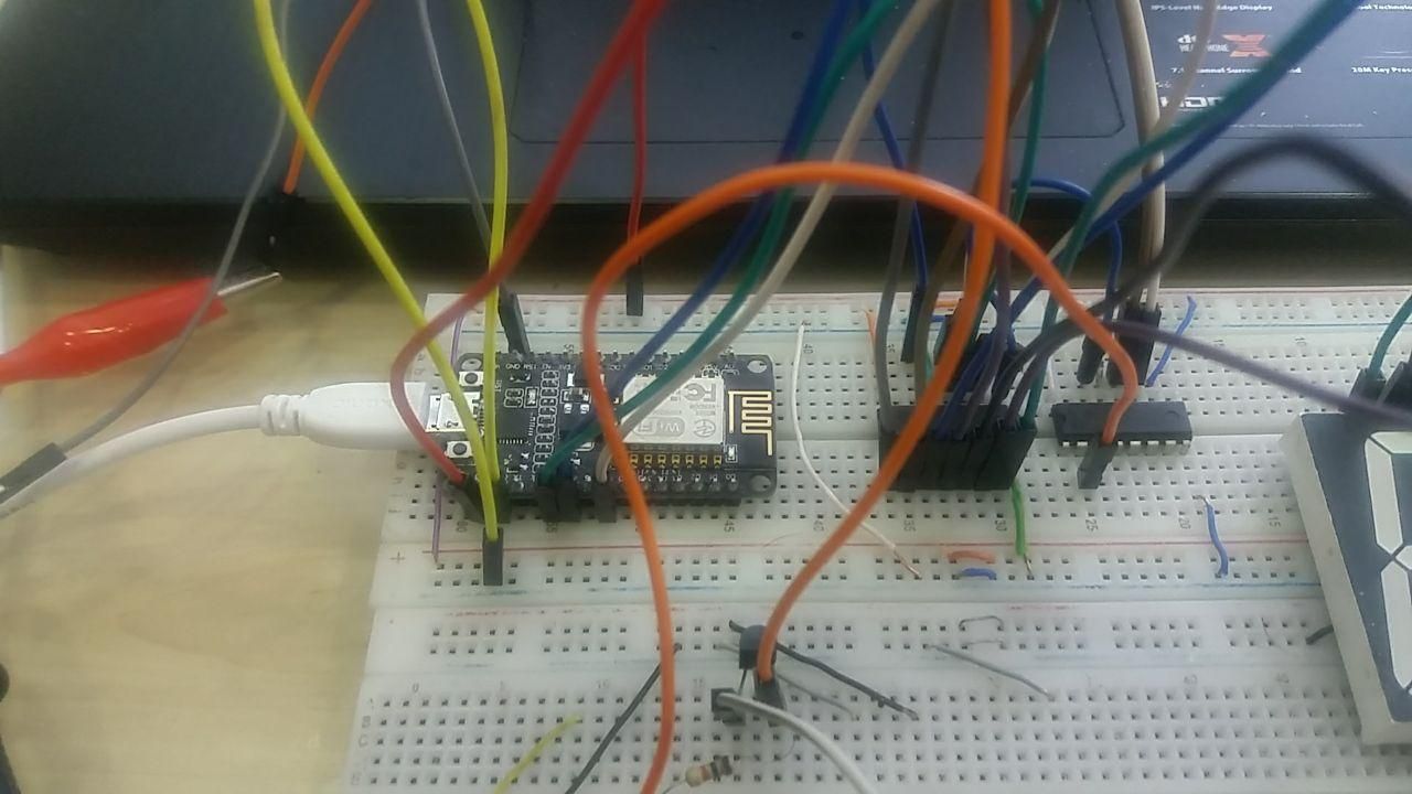 How to Make NTP Clock Using ESP8266 and 74HC595 [V1.0] : 8 Steps (with ...