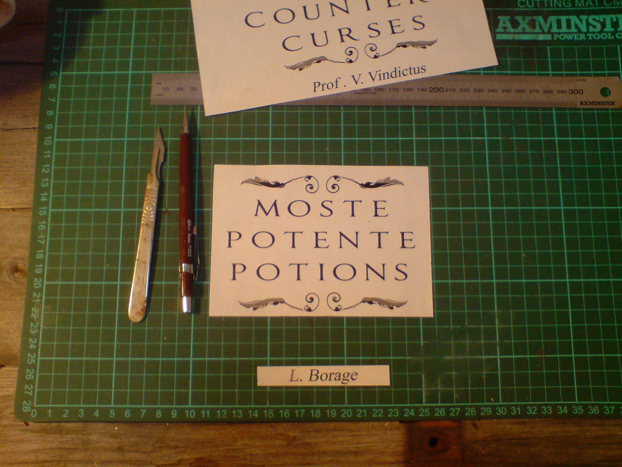 Harry Potter Style Hogwarts Library Spellbooks : 10 Steps (with ...