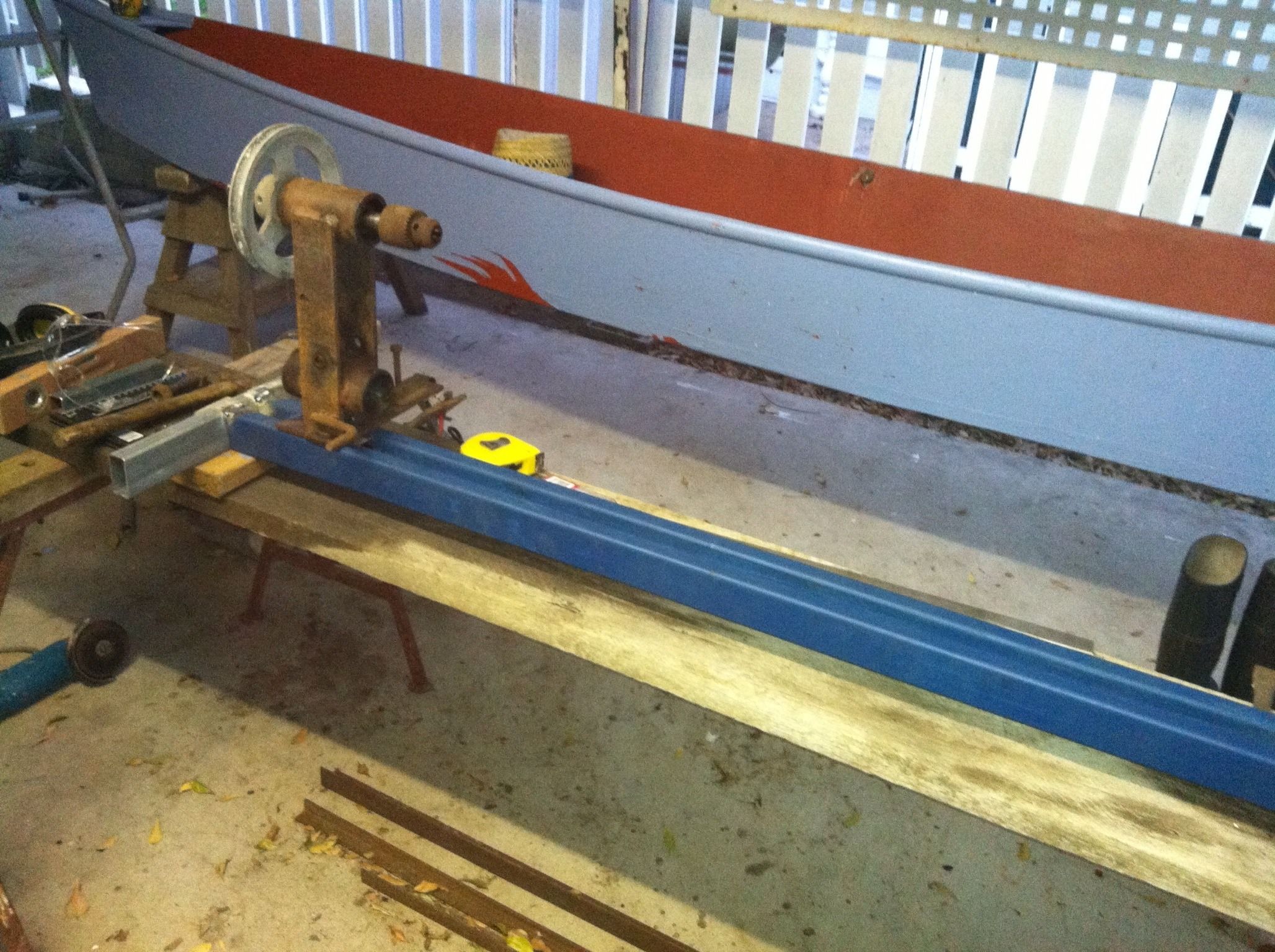 My Wood Lathe Project : 4 Steps - Instructables