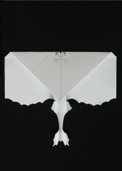 Origami Flying Dragon Instructions How To Make A Simple Origami