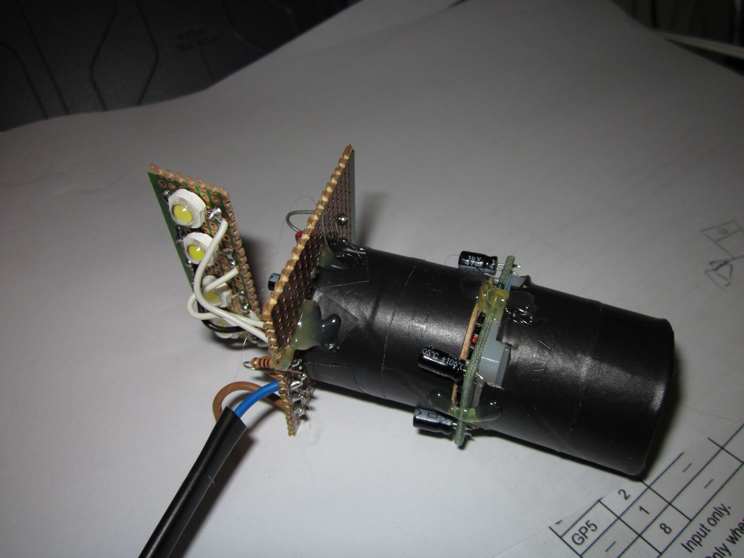 Motion Detection LED Lamp - Instructables