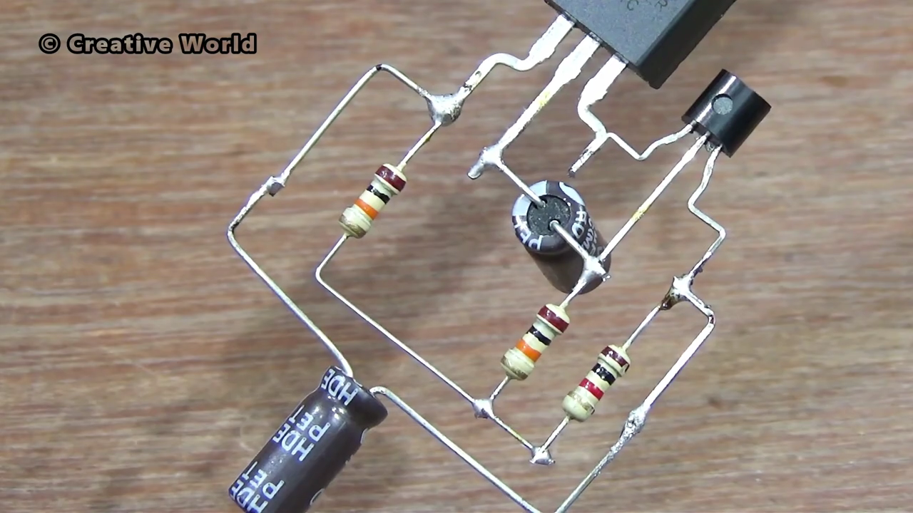How to Make Simple 12v LED Flasher Circuit || JLCPCB : 6 Steps ...