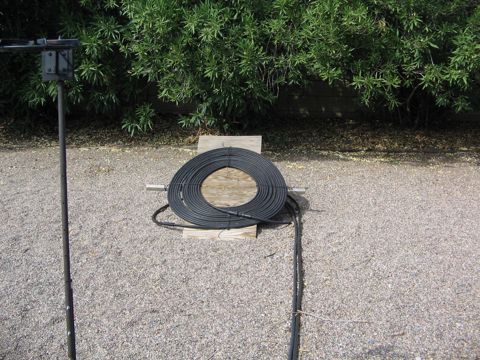 Solar Hot Water Shower - DIY Solar Shower - (using Black Poly Water ...