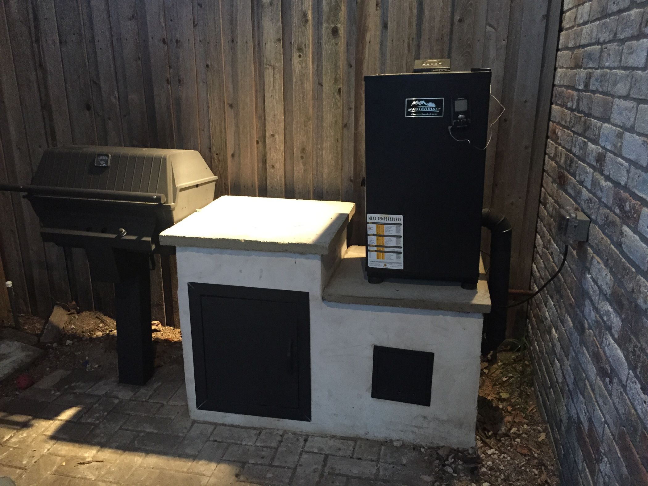 Built-In Cold Smoker for Electric Smoker 