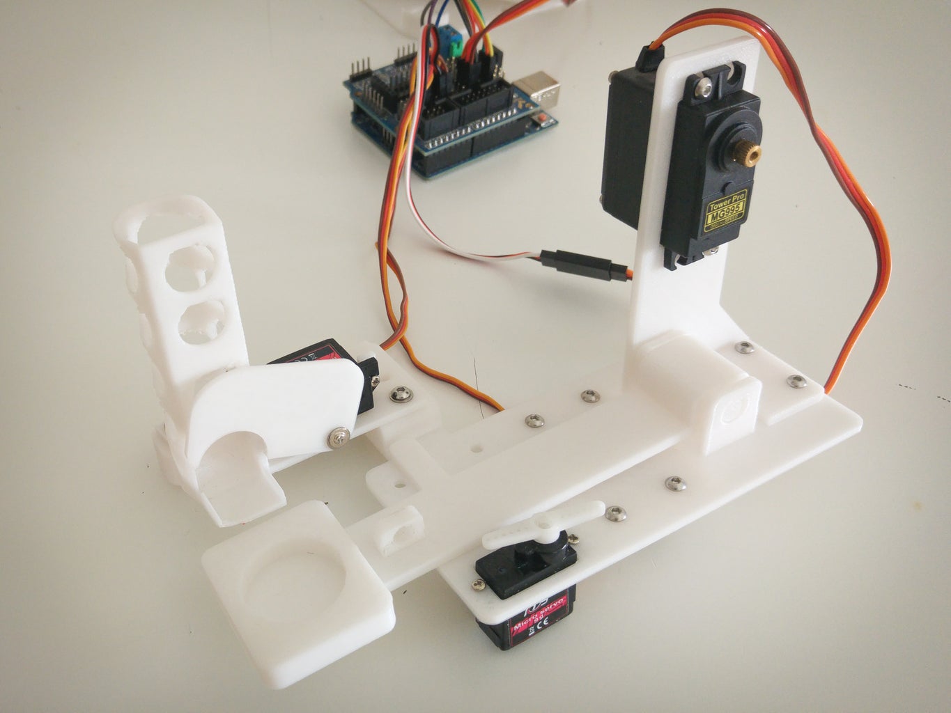 Arduino Robot Catapult 3 Steps With Pictures Instructables