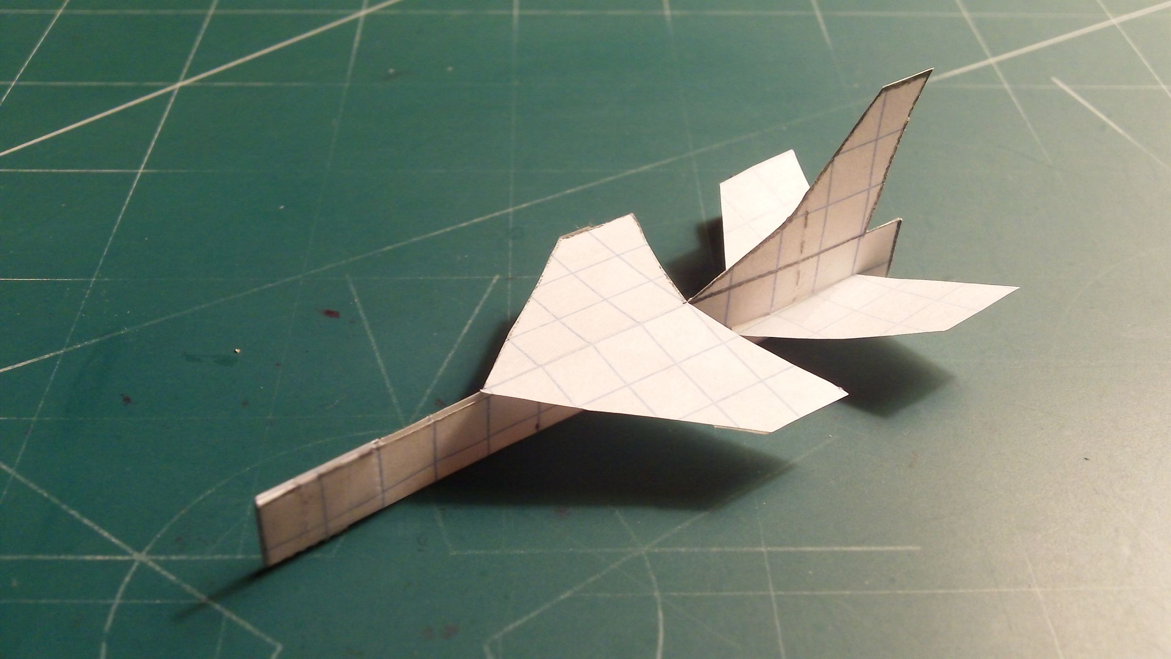 How to Make the Vought F-8 Crusader Paper Airplane : 7 Steps (with ...