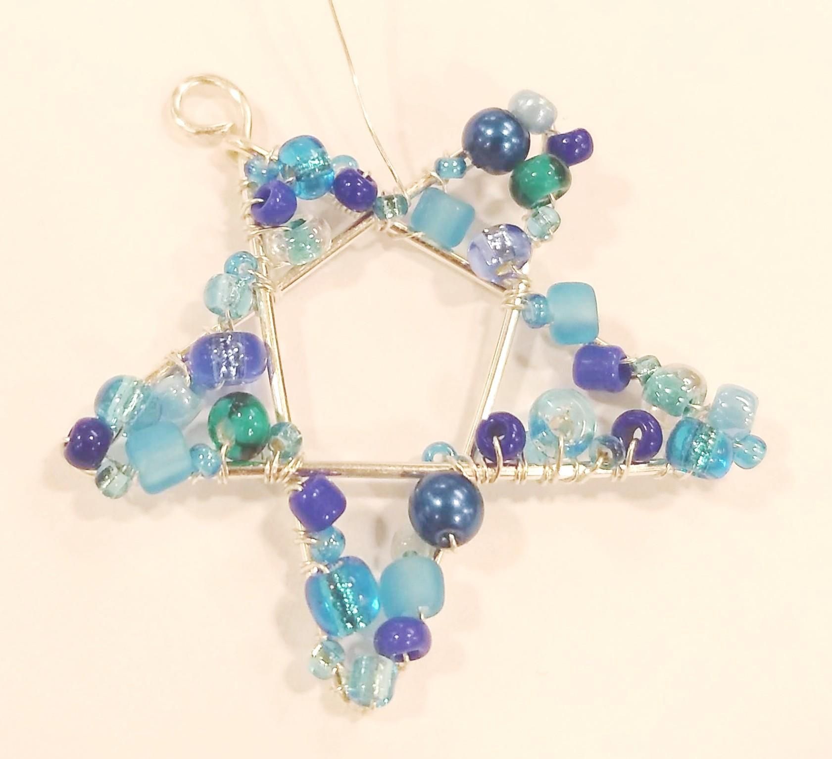 Sparkling Wire Star Pendant (or Ornament) : 9 Steps (with Pictures ...