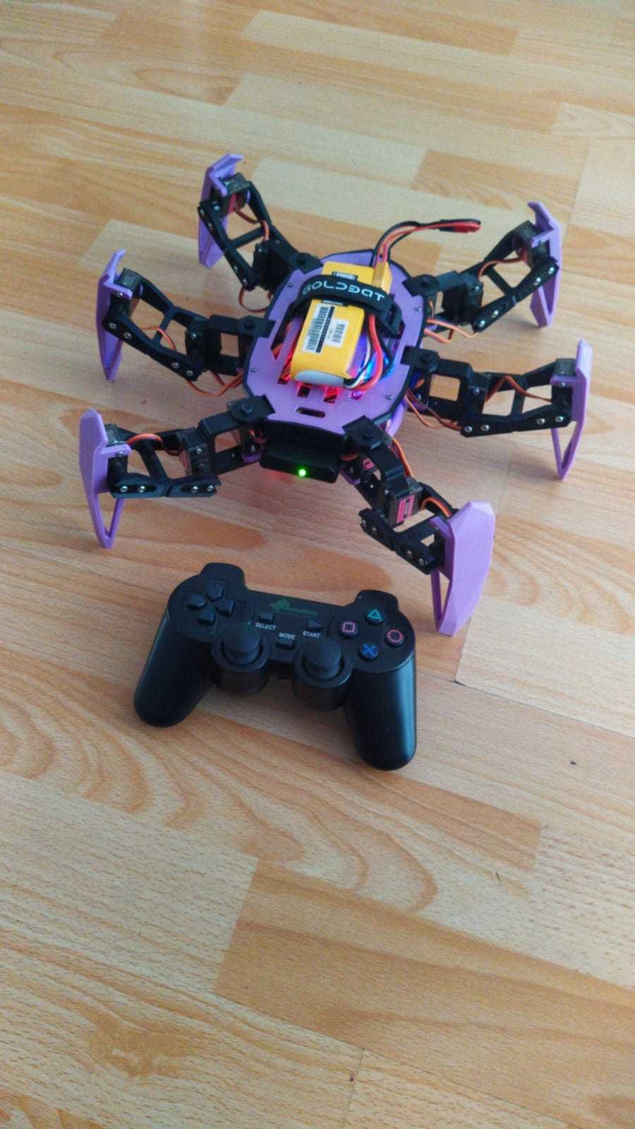 Afordable PS2 Controlled Arduino Nano 18 DOF Hexapod : 13 Steps (with ...
