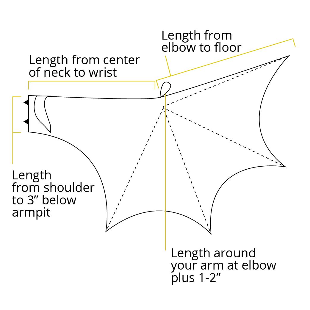 Folded Demon Wings