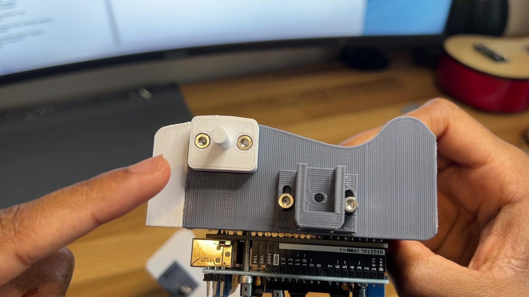 Self Playing Ukulele Robot Using Arduino 17 Steps With Pictures Instructables