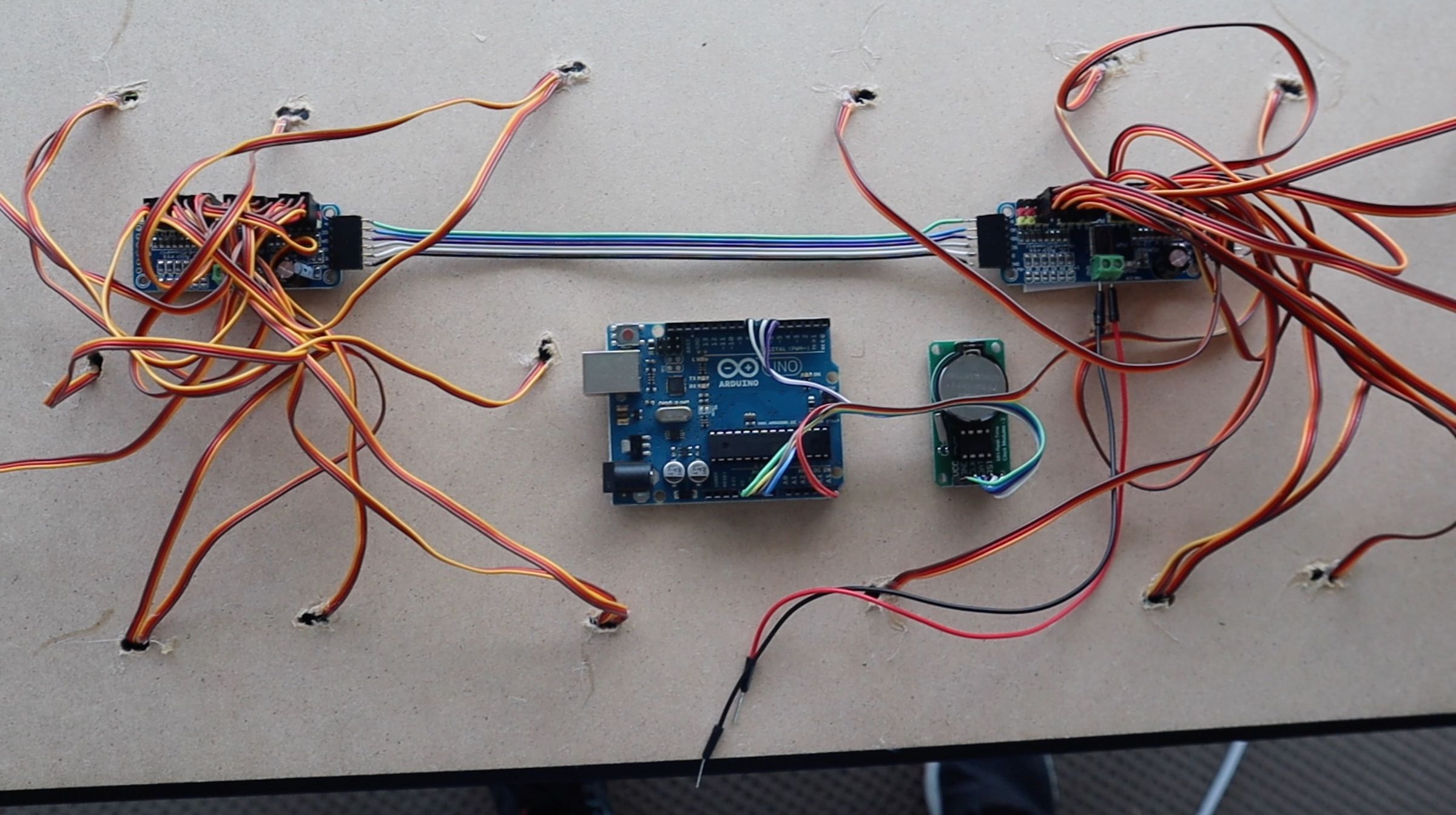 Mechanical Seven Segment Display Clock : 7 Steps (with Pictures ...