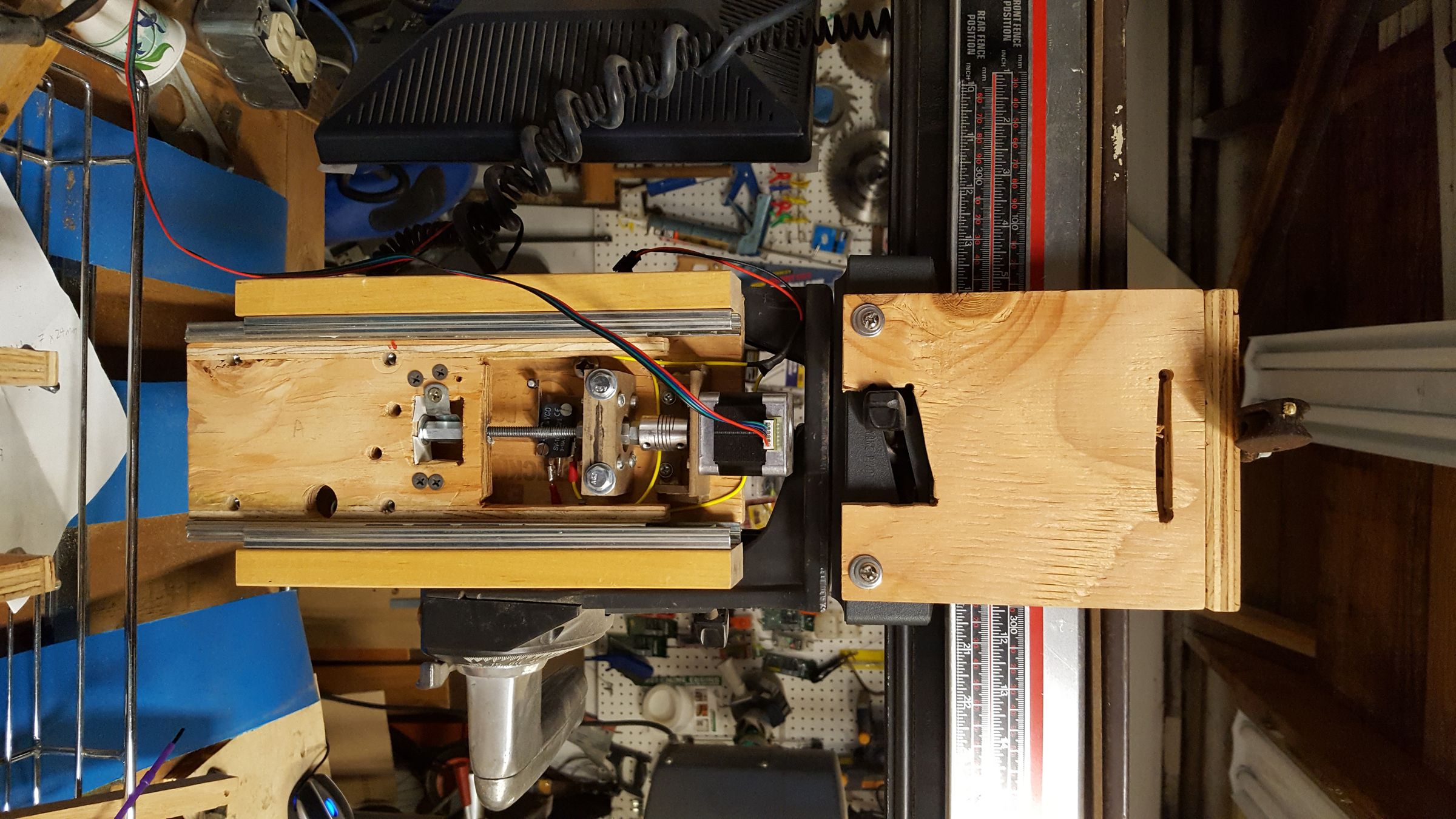 How to Make a CNC Router From a Radial Arm Saw : 7 Steps (with Pictures ...
