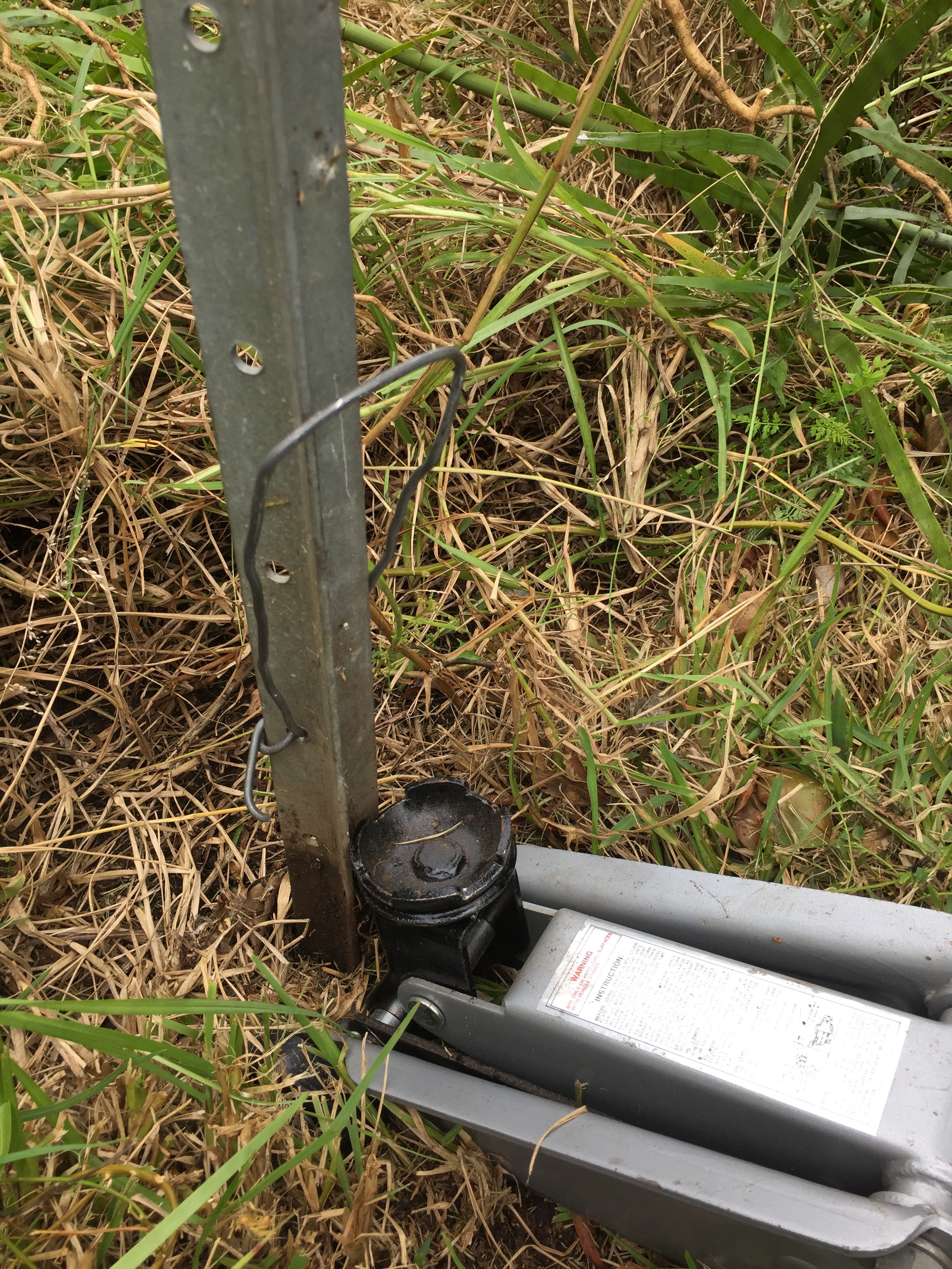 Low Effort Fence Post Removal : 4 Steps - Instructables