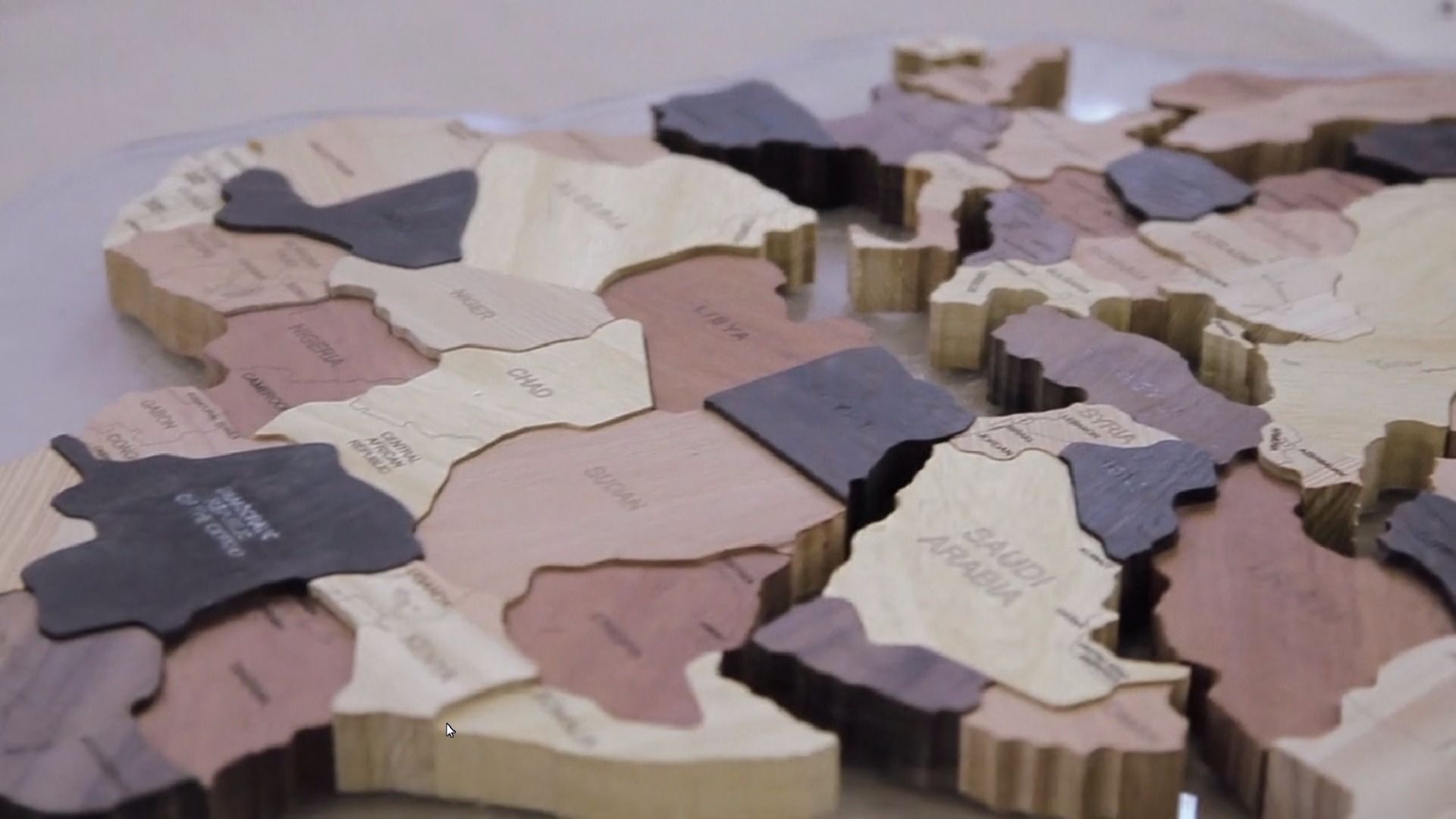 Wooden World Map. : 11 Steps - Instructables