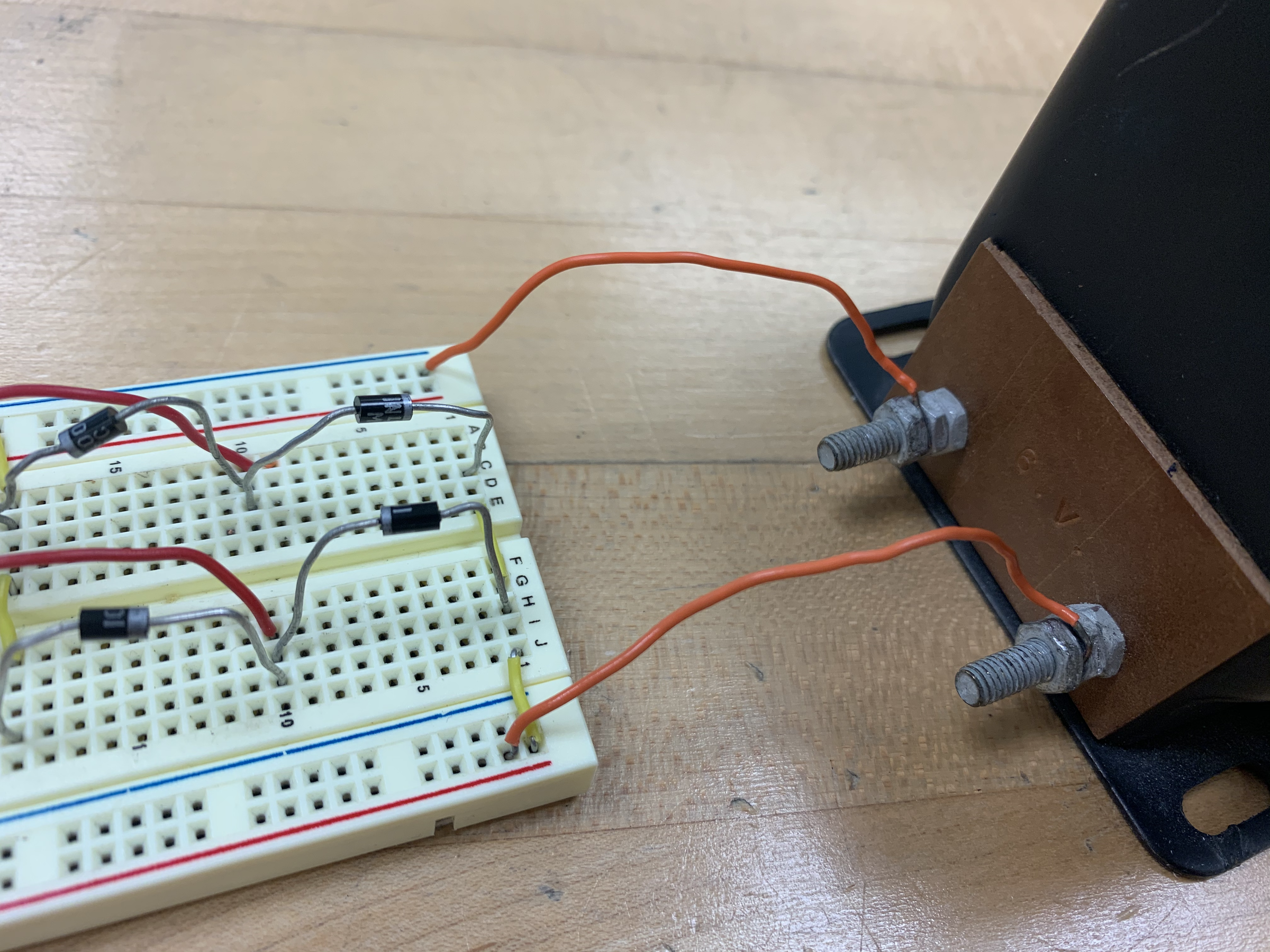 Full Wave Bridge Rectifier Breadboard SciELO Brasil Vibration Energy