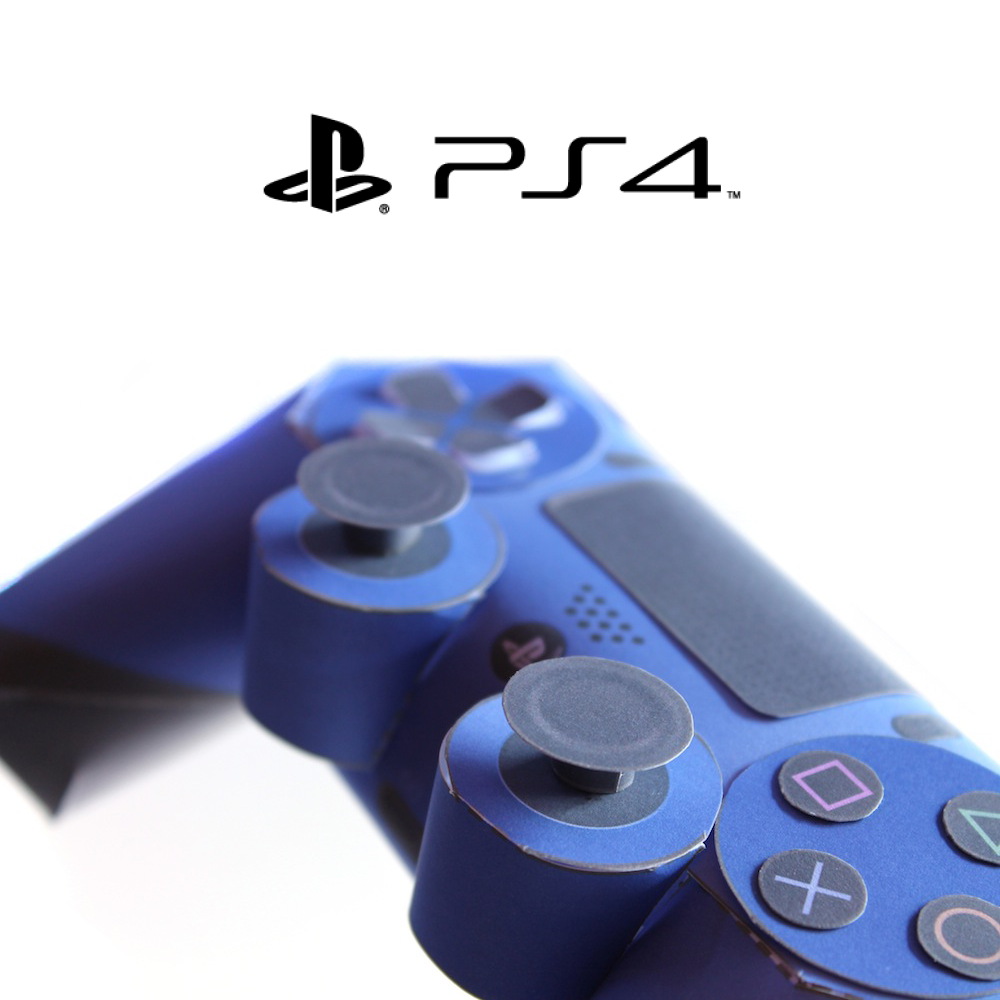 PlayStation 4 Controller - Papercraft : 5 Steps (with Pictures ...