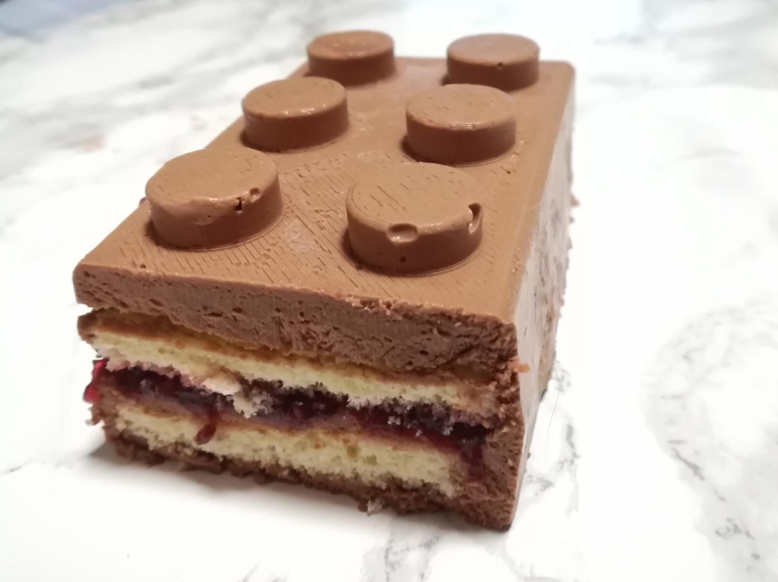 LEGO-Shaped Chocolate Mousse Cake : 5 Steps (with Pictures) - Instructables