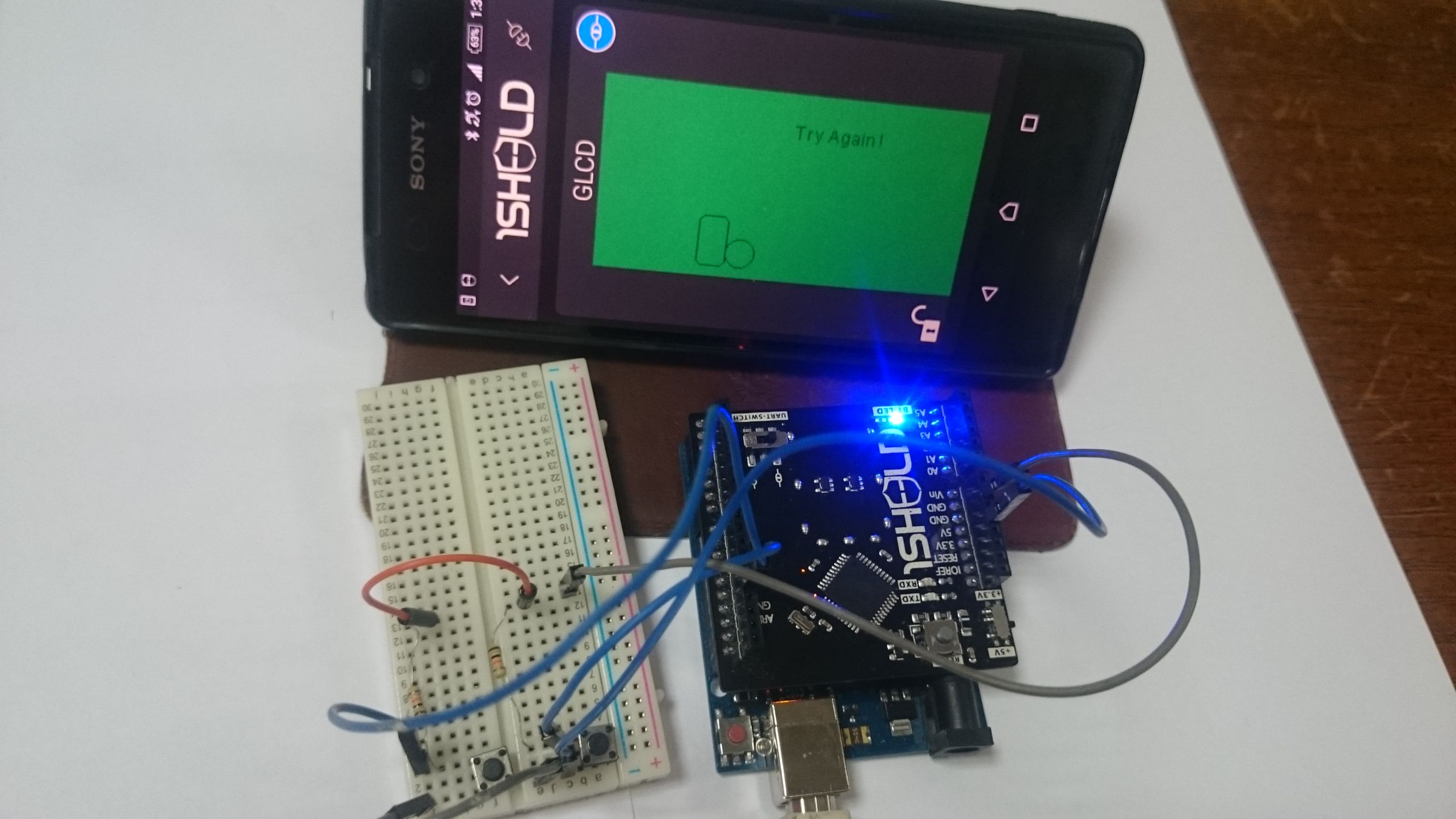 Simple Graphical Game With Arduino and OneSheeld : 3 Steps - Instructables