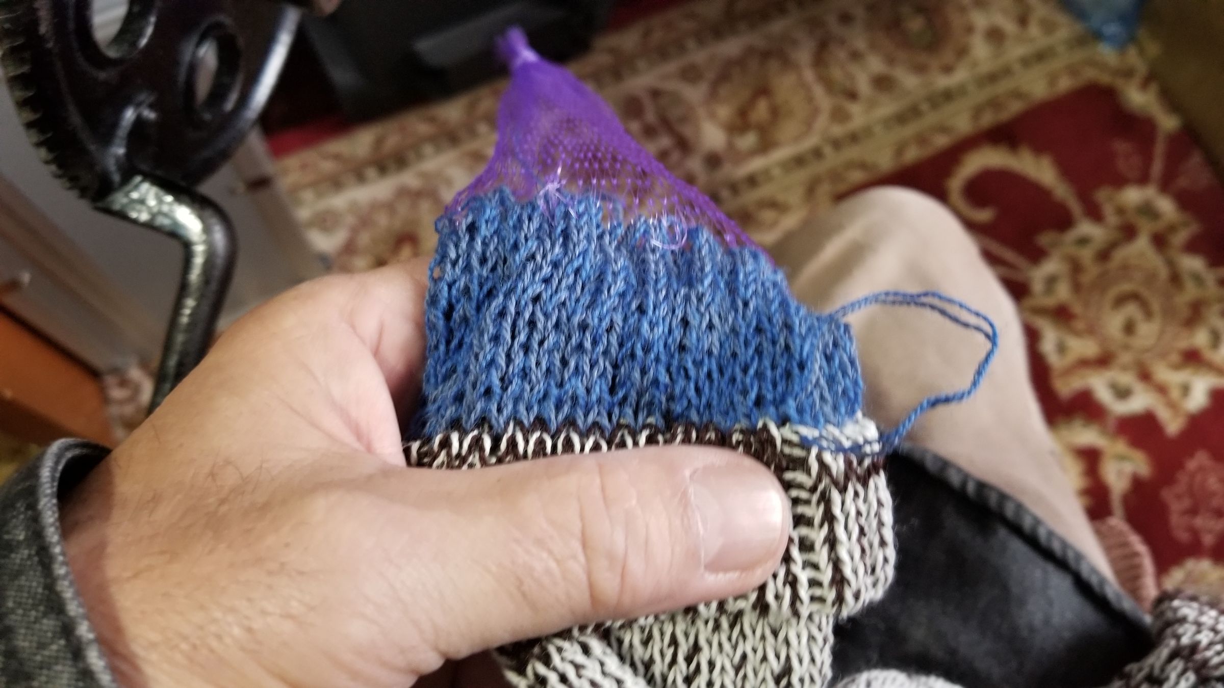 Socks the Old Way on a CSM : 52 Steps (with Pictures) - Instructables