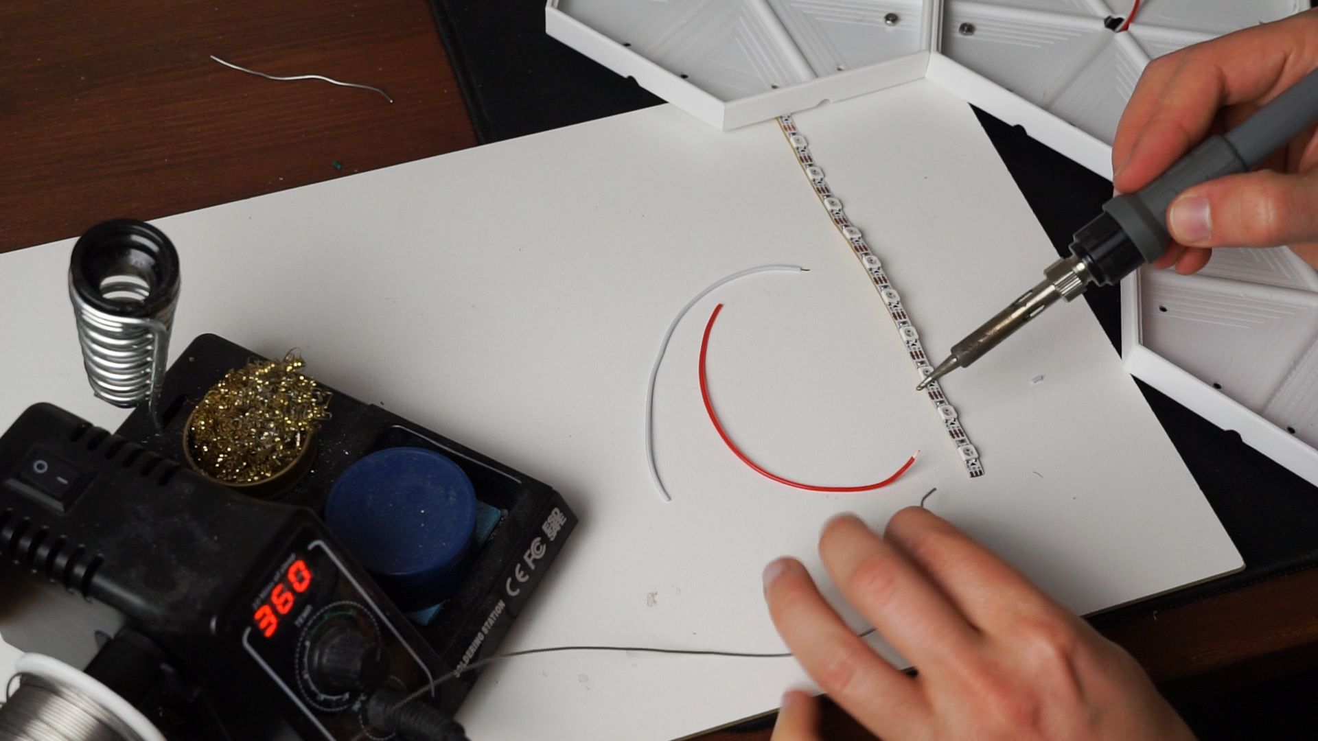 DIY Hexagonal Nanoleaf LED Light : 5 Steps (with Pictures) - Instructables