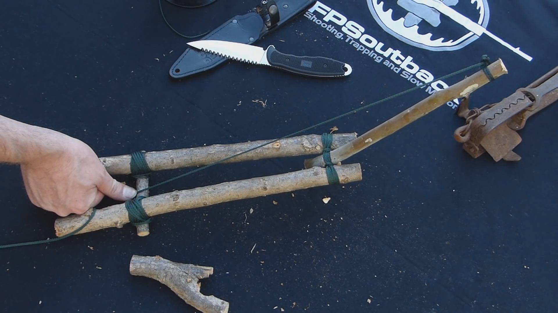 Primitive Torsion Spring Foot Snare : 6 Steps - Instructables