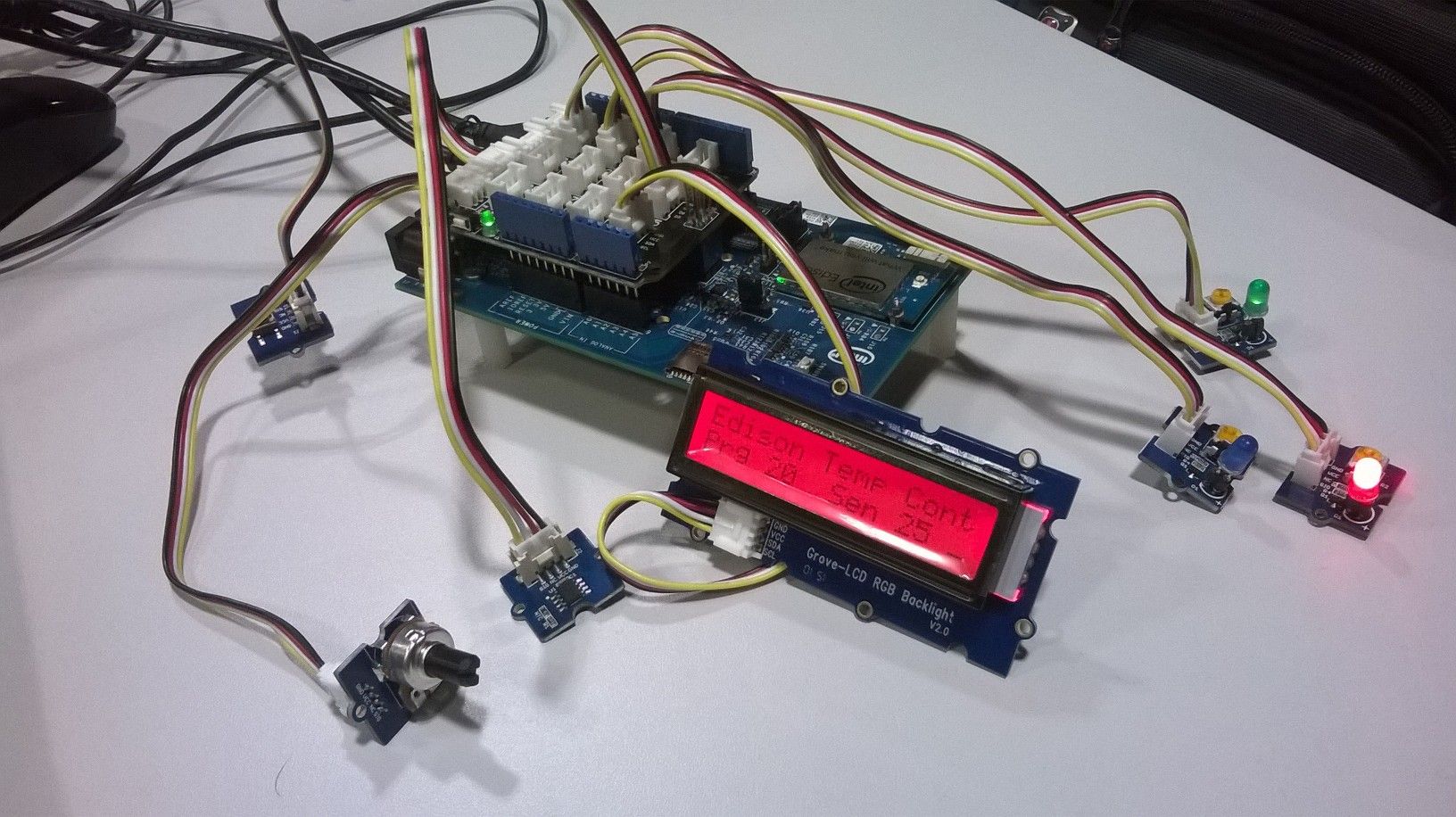 Intel Edison IoT WiFi Termostate #IntelMaker - Instructables