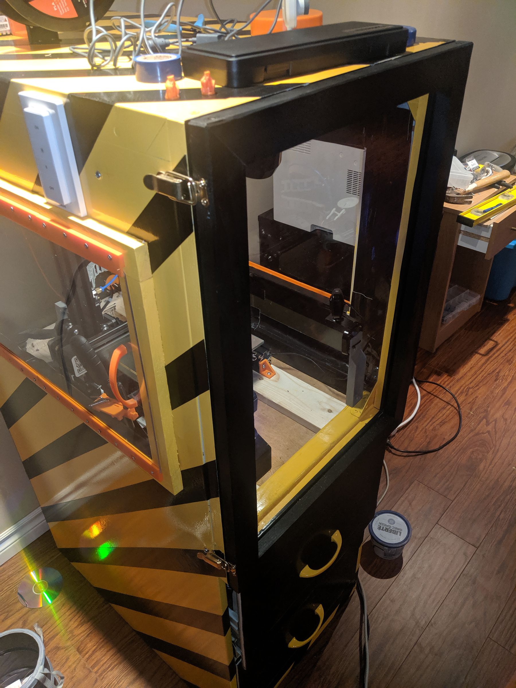 Filing Cabinet 3d Printer Enclosure : 6 Steps (with Pictures ...