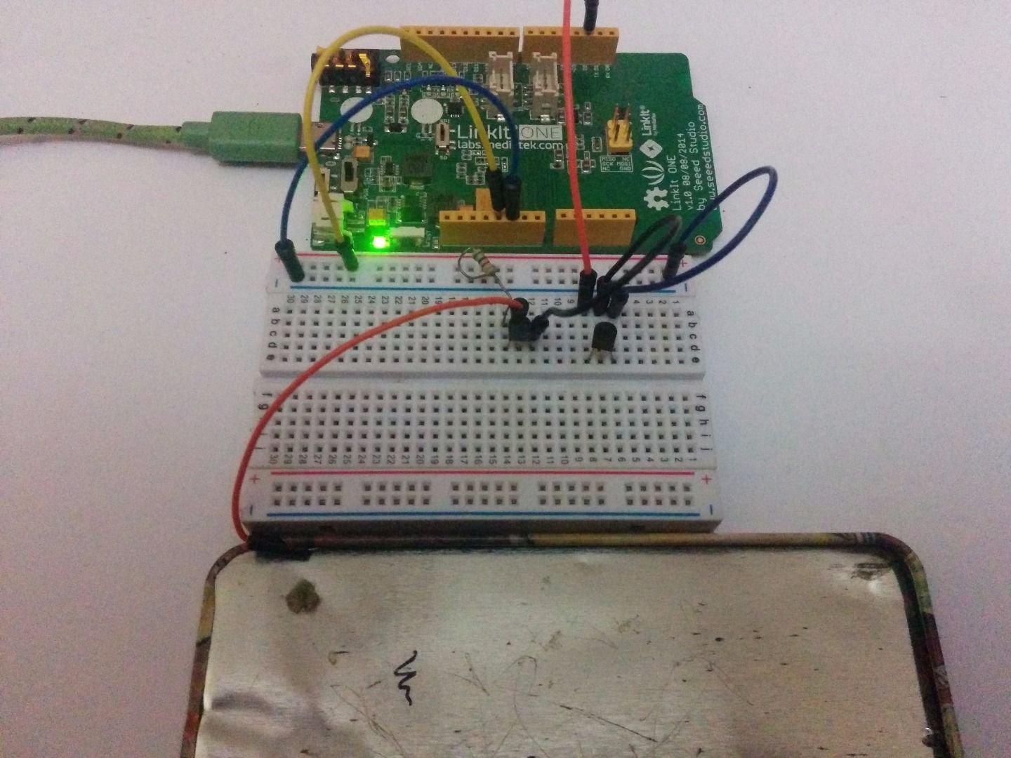Touch Switch Using the Linkit One : 4 Steps (with Pictures) - Instructables