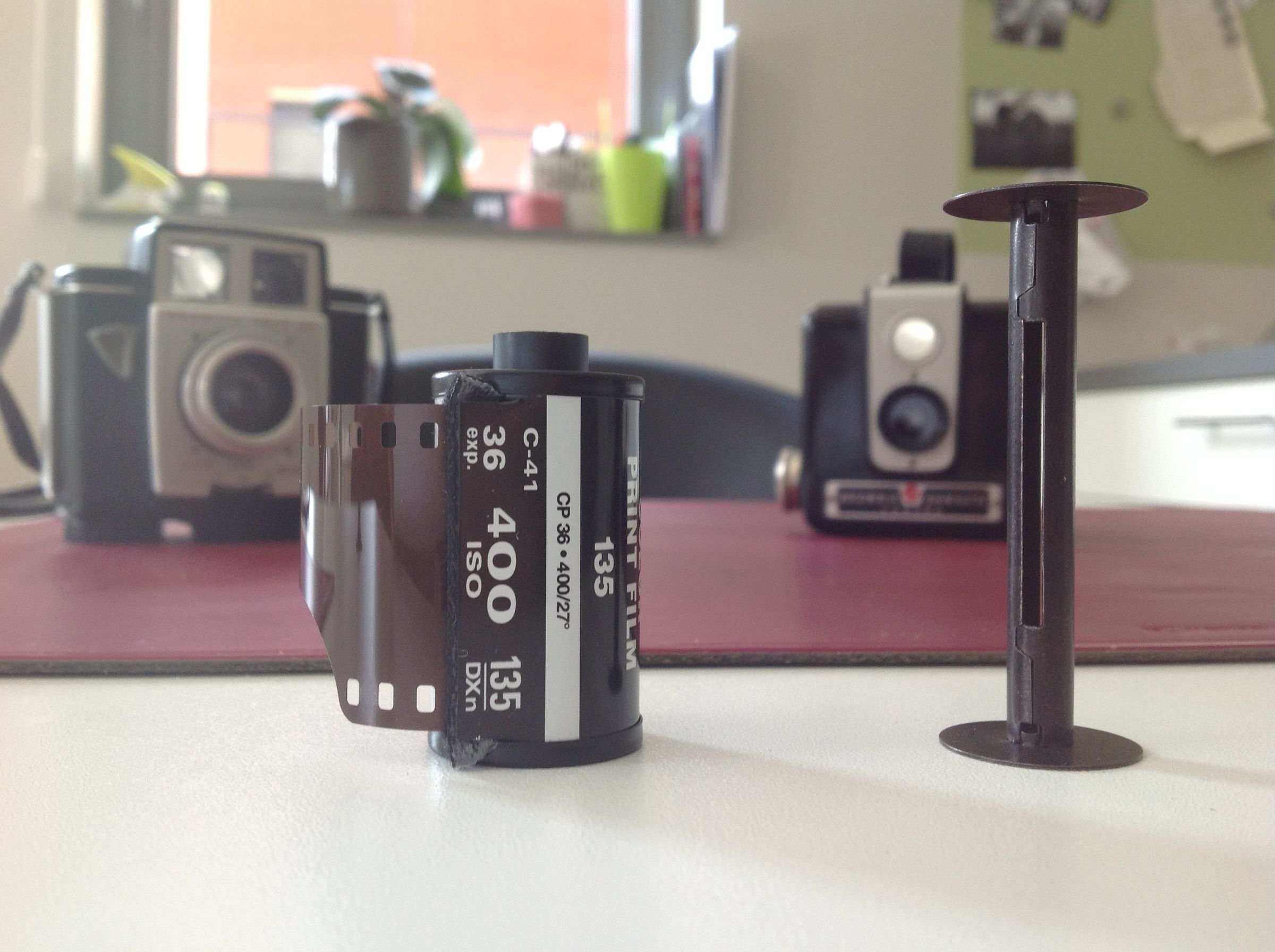 35mm Film in Old Camera's (and Redscale Effect) - Instructables