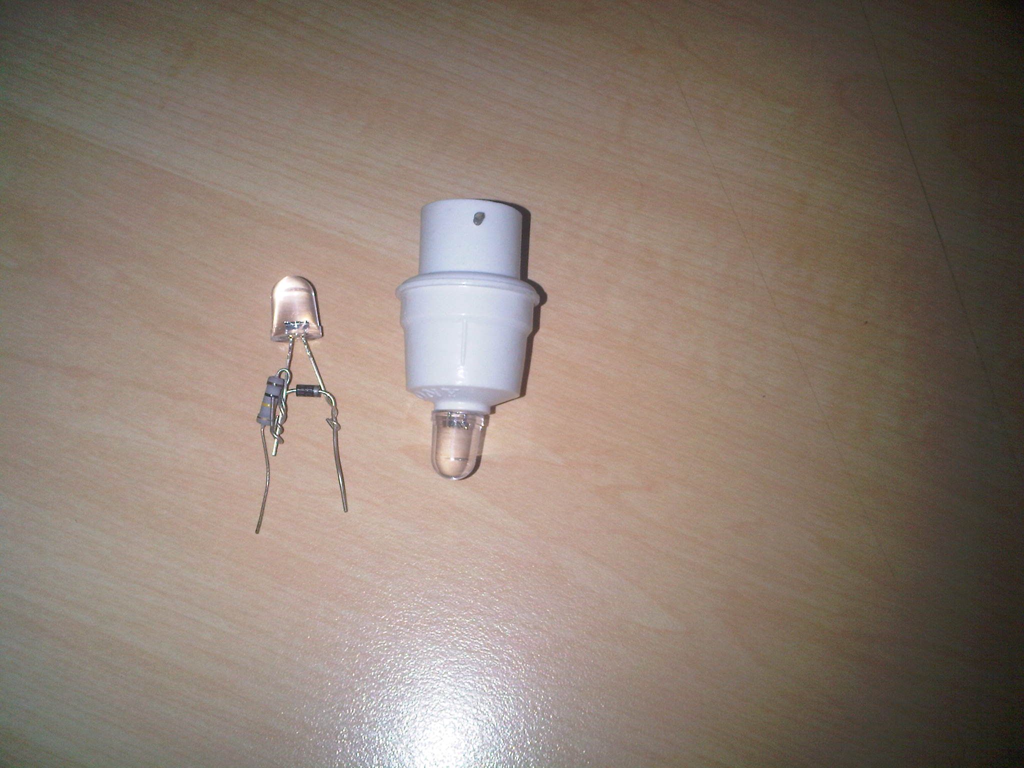 LED Light Bulb (Single 10 Mm LED) - Instructables