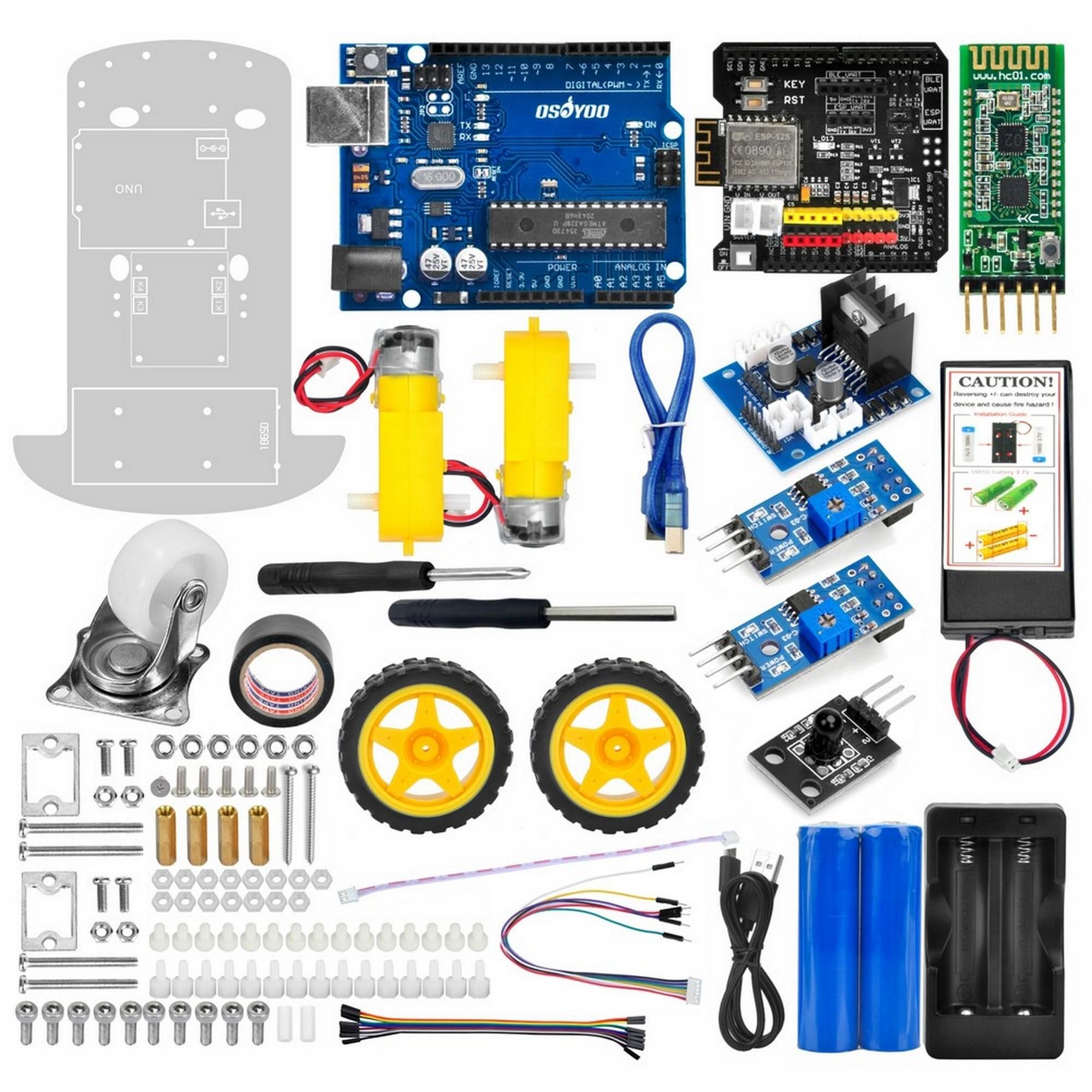 OSOYOO 2WD Robot Car Starter Kit : 33 Steps (with Pictures) - Instructables