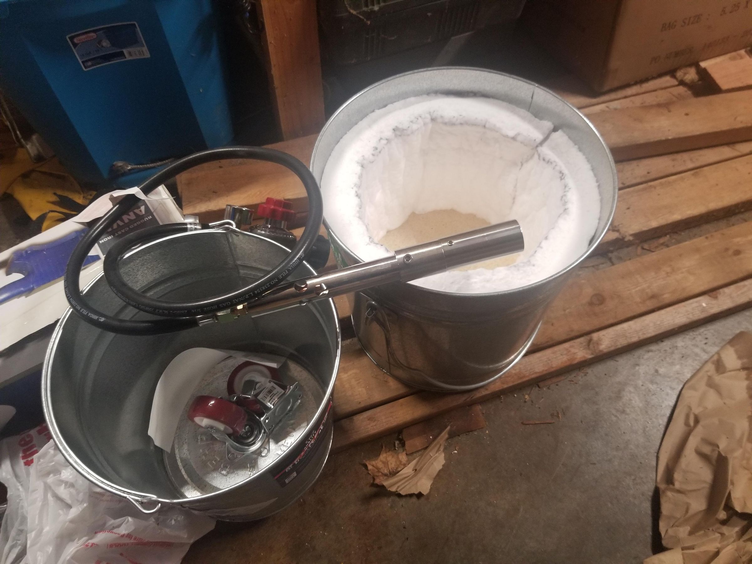 How I Built a Foundry Furnace in a Bucket : 5 Steps - Instructables