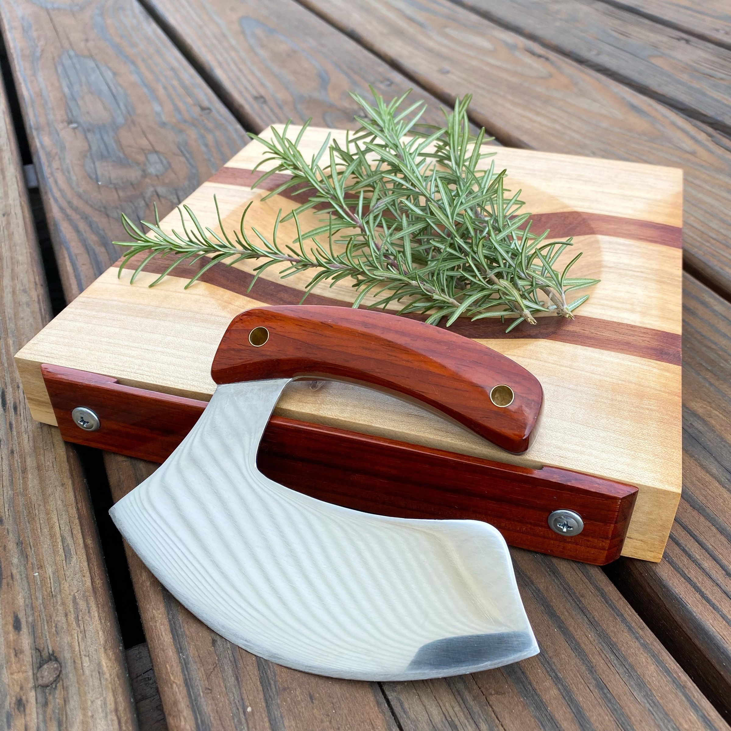 How to Make a Ulu Knife From a Old Saw Blade Plus a Bonus Cutting Board ...