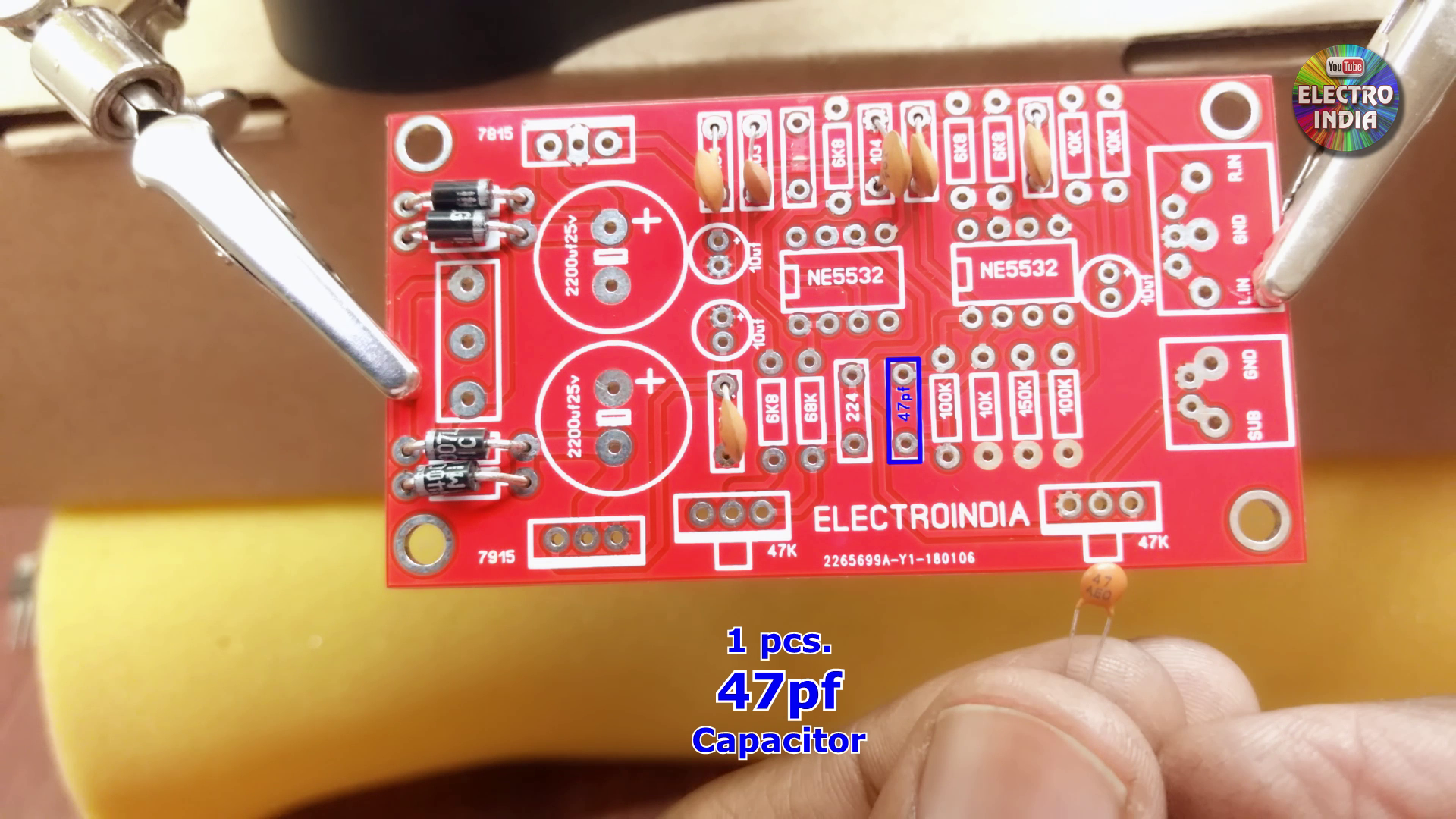 How to Make Low Pass Filter for Subwoofer With NE5532 IC | DIY ...